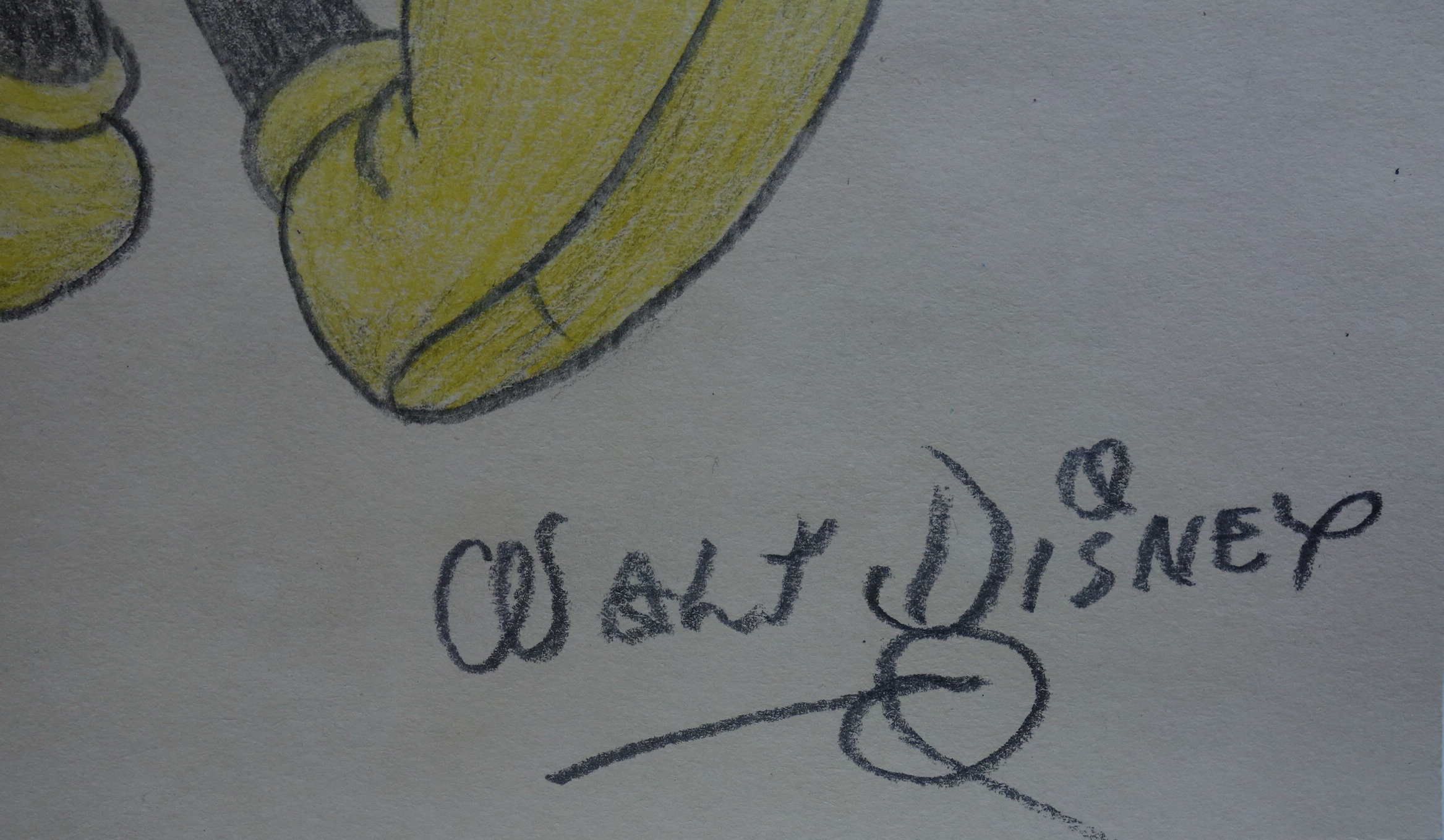 Vintage Cartoon Walt Disney Mickey Mouse Study Drawing | Etsy