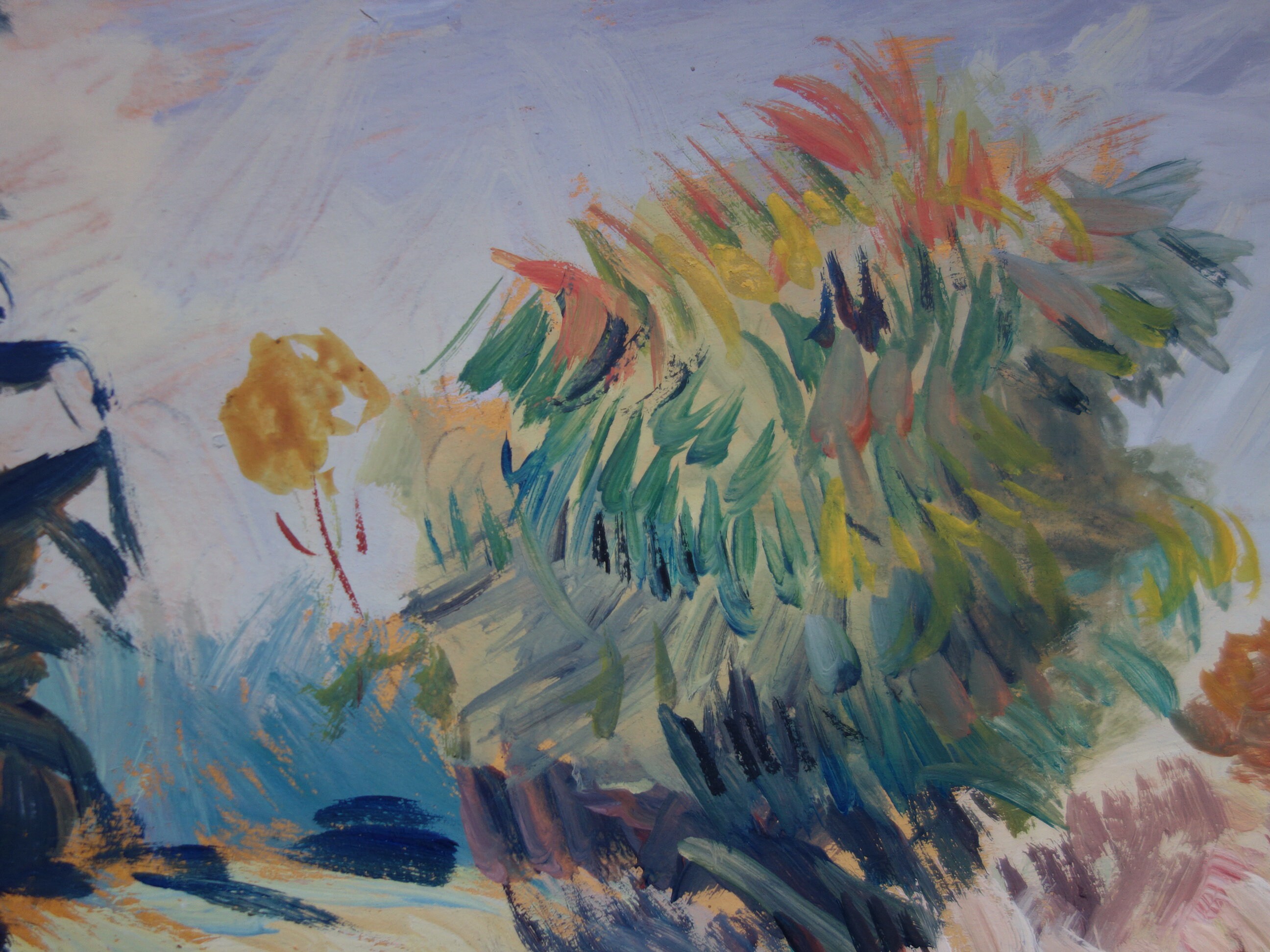 Fine Art, Rare Impressionist Painting – Landscape, Signed, Pierre ...