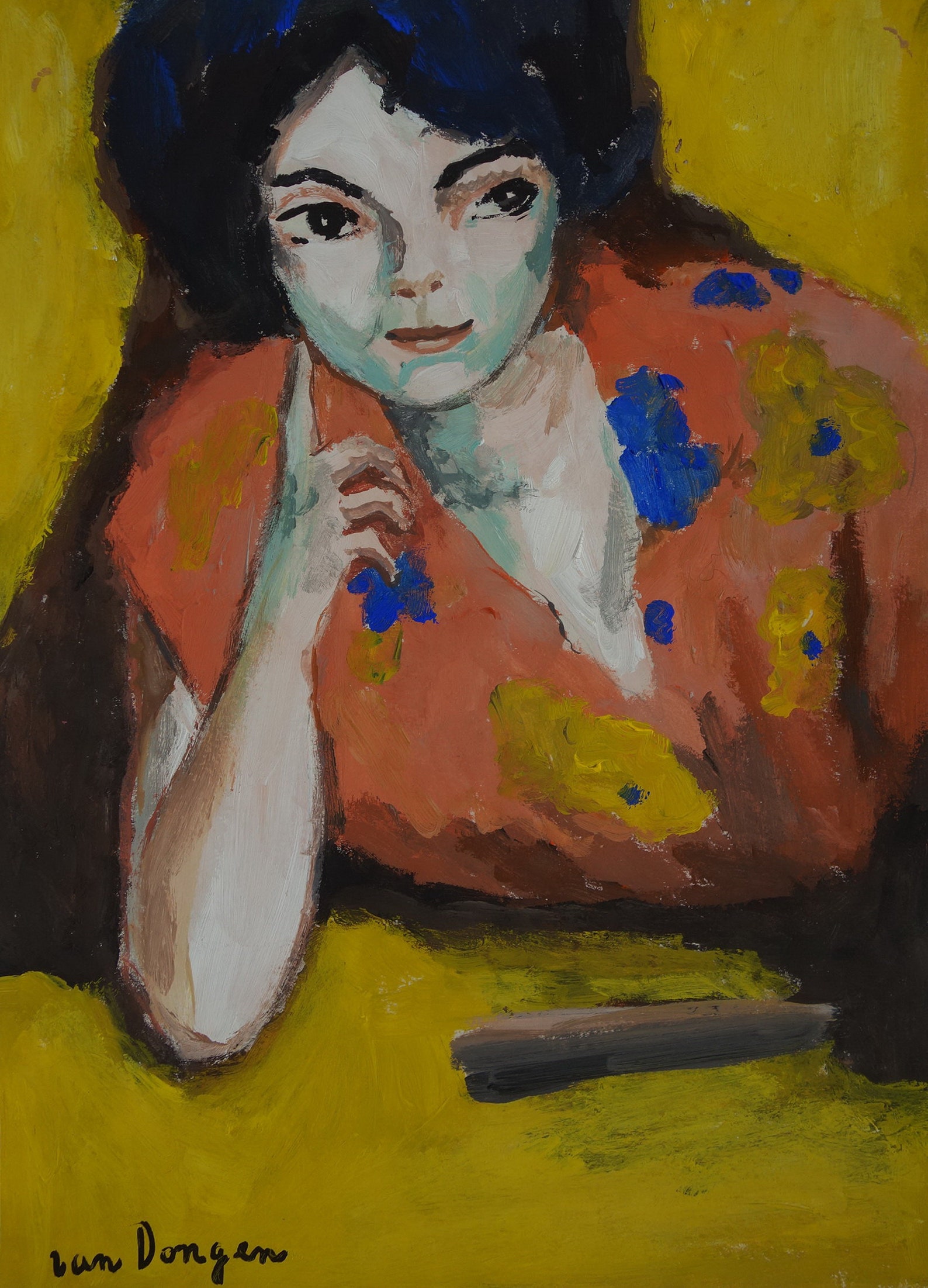 Early Expressionism Oil Portrait Painting Signed Matisse - Etsy