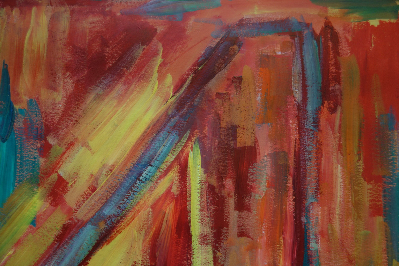 Perfect Abstract Expressionism Unique Painting, Number, Signed ...