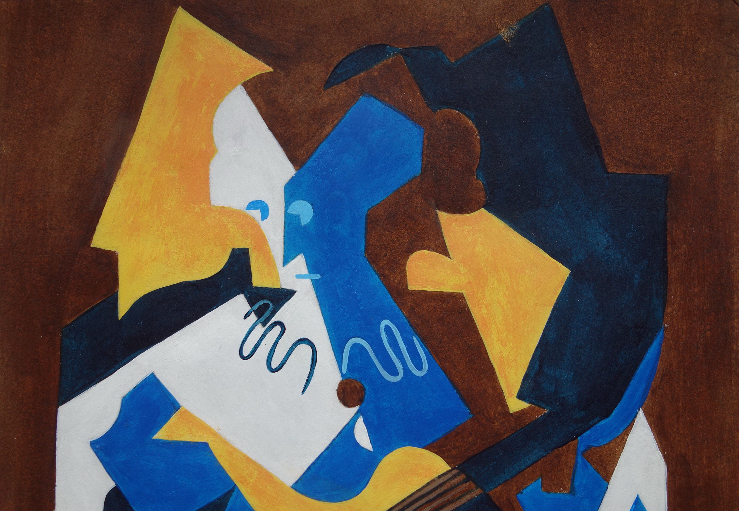 Fine French Cubism Picasso Era Original Portrait Painting - Etsy Canada