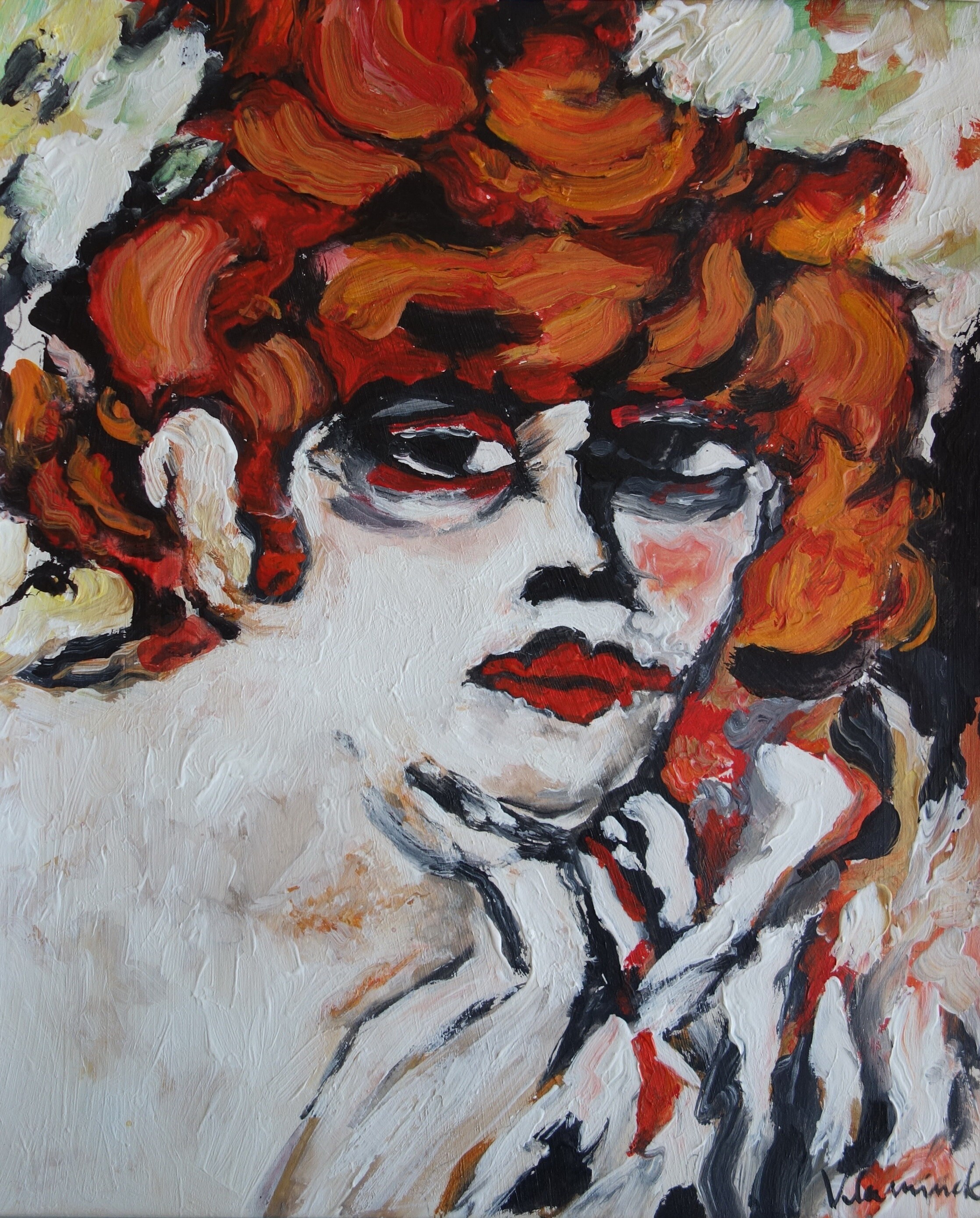 Fine French Expressionist Original Oil Painting Modigliani | Etsy