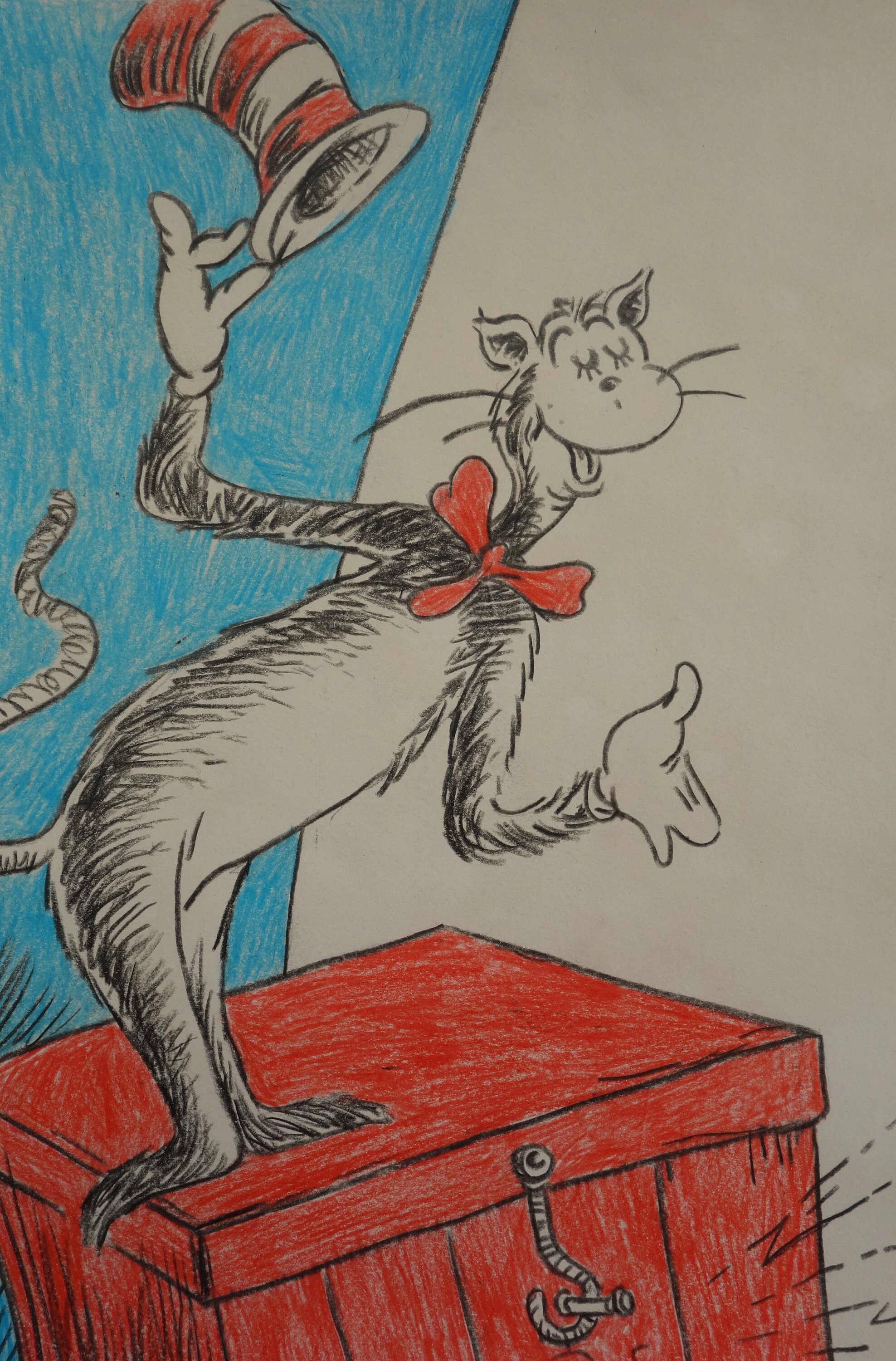 Vintage Cartoon Walt Disney Character Study Drawing Cat - Etsy