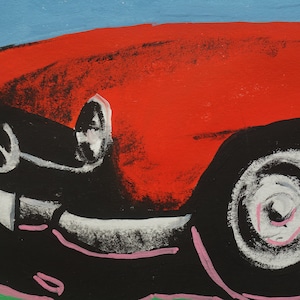 Fine Unique Pop Art Painting – Car, Signed, Andy Warhol - Etsy