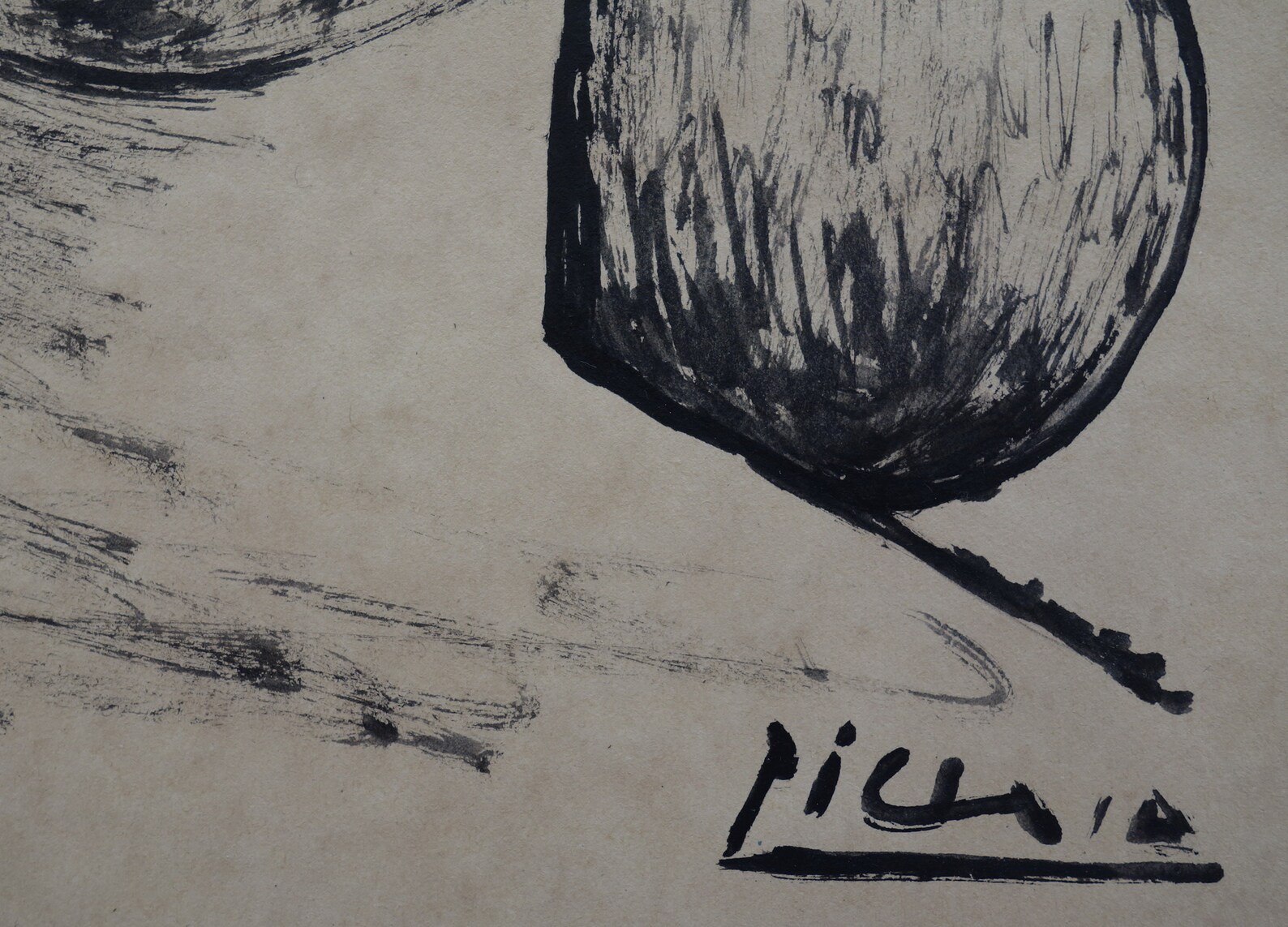 Very Rare Unique Cubist Picasso Era Portrait Study Ink | Etsy