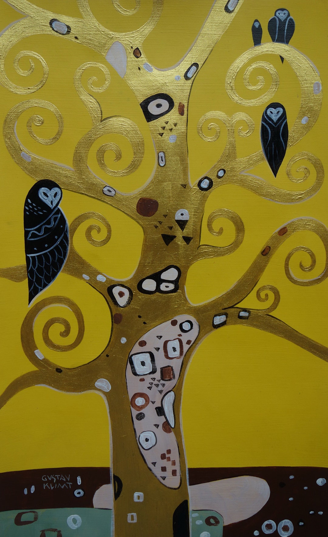 Fine Art Rare Secession Painting Landscape Marked & - Etsy Canada