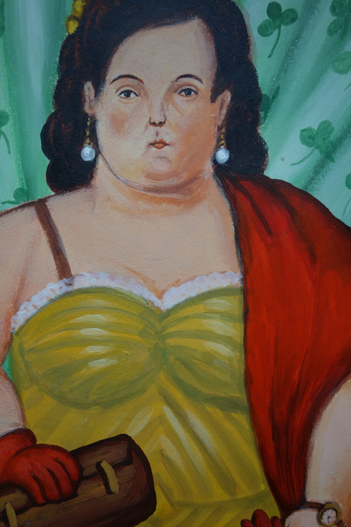 Fine Mexican Art Modernism Painting Portrait Signed & - Etsy
