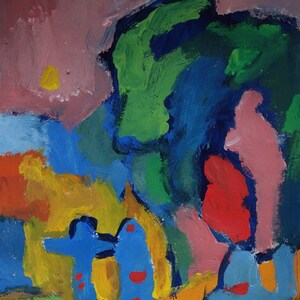 Fine French Fauvism, Matisse, Derain Era Original Landscape Painting ...