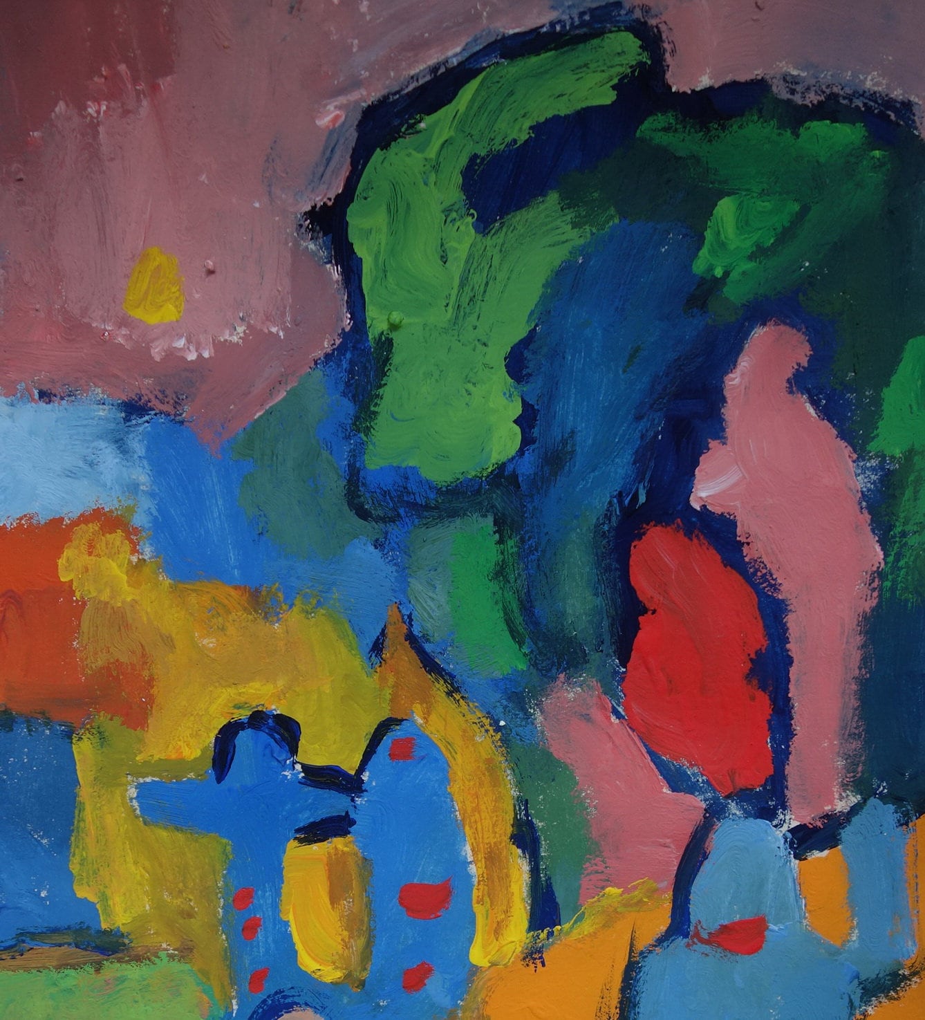 Fine French Fauvism, Matisse, Derain Era Original Landscape Painting ...
