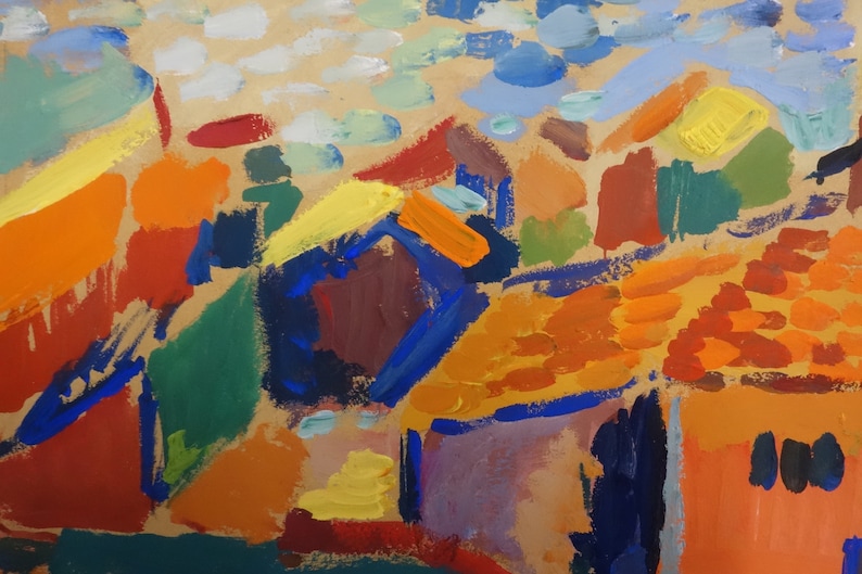 Fine French Fauvism Matisse Derain Era Original Landscape - Etsy