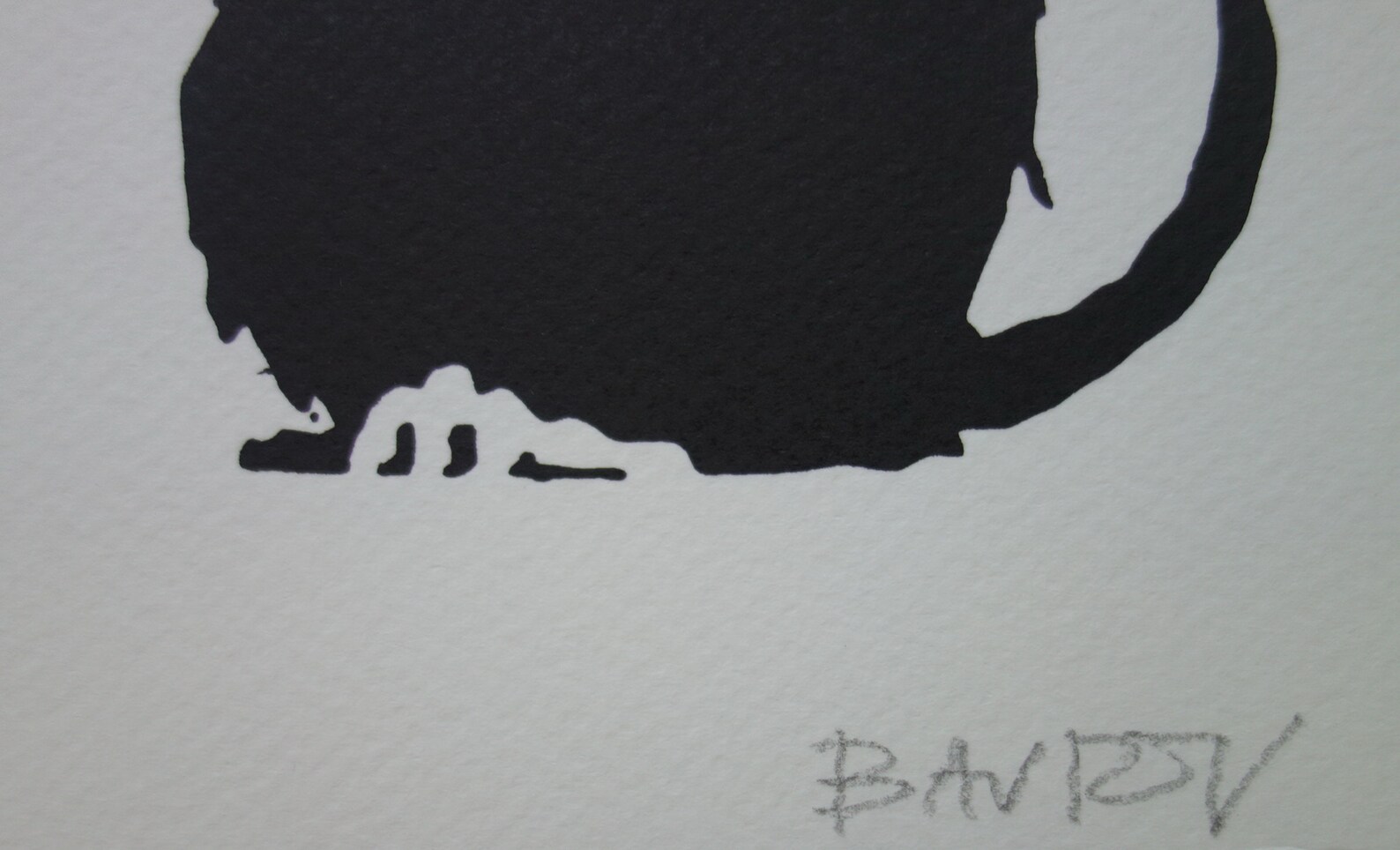 Limited Edition Pop Art Graffiti Rat With Heart Silkscreen Serigraph ...