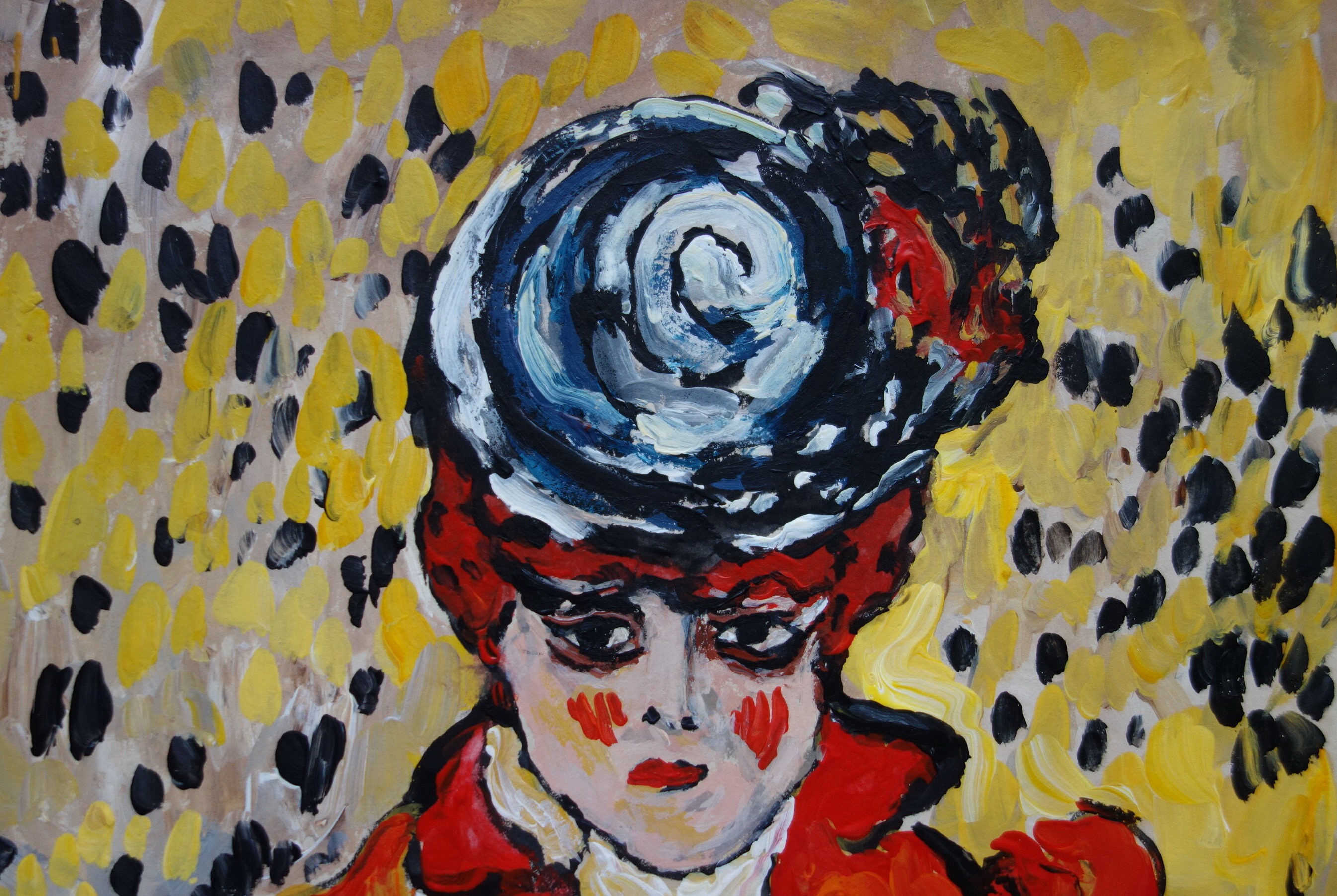 Fine French Expressionist, Original Oil Painting, Modigliani, Lautrec ...