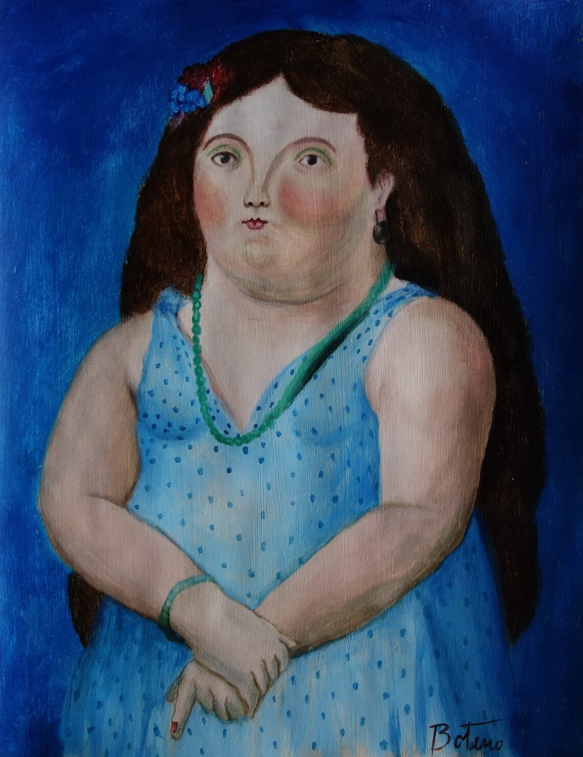 Fine Mexican Art Modernism Painting Portrait Signed & - Etsy
