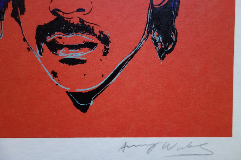 Fine POP ART Limited Edition Silkscreen Serigraph Portrait, Warhol ...