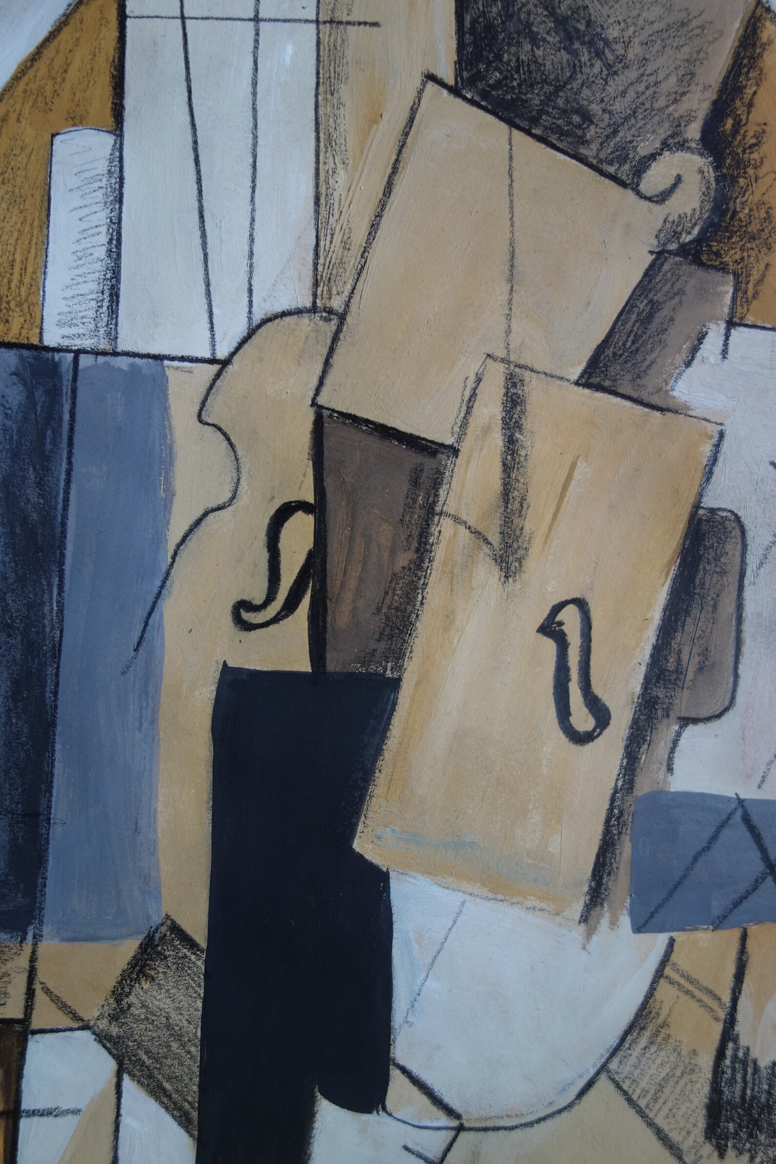 Remarkable French Cubist Still Life Painting Picasso Braque | Etsy