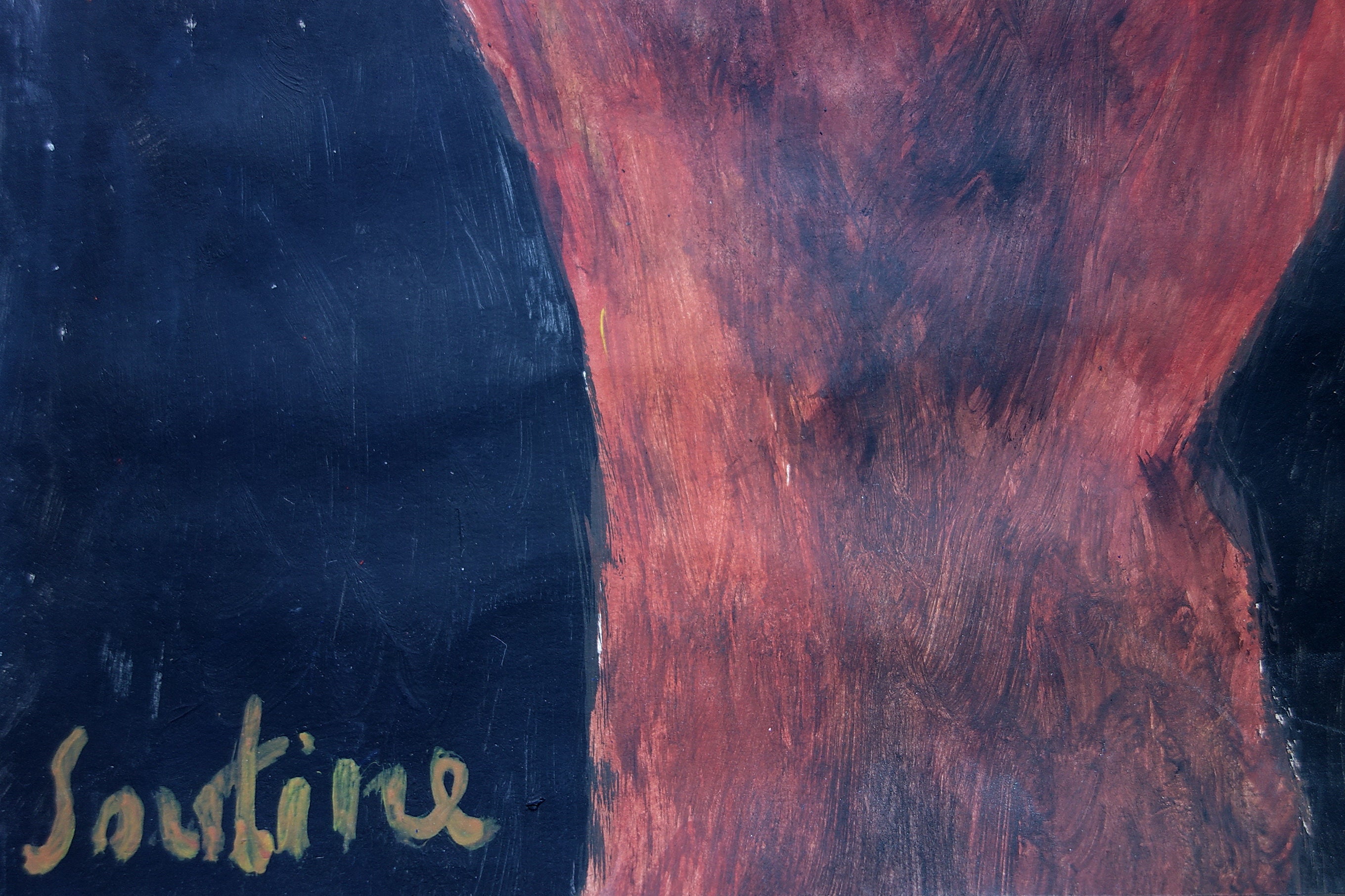 Early Expressionist Original Oil Painting Portrait Signed - Etsy