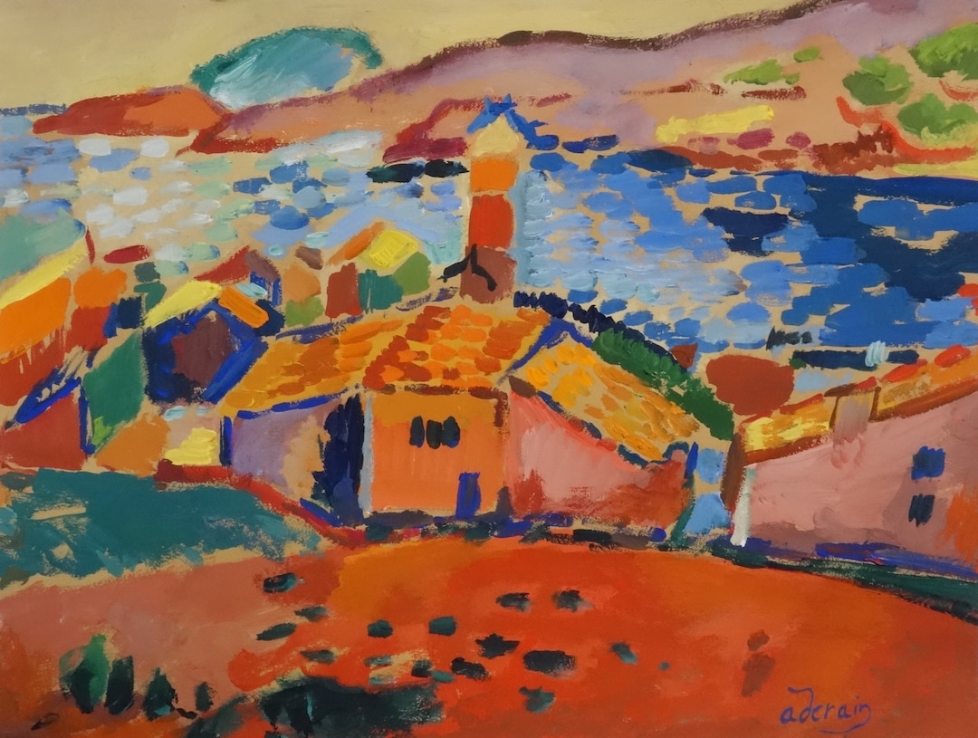 Fine French Fauvism Matisse Derain Era Original Landscape - Etsy