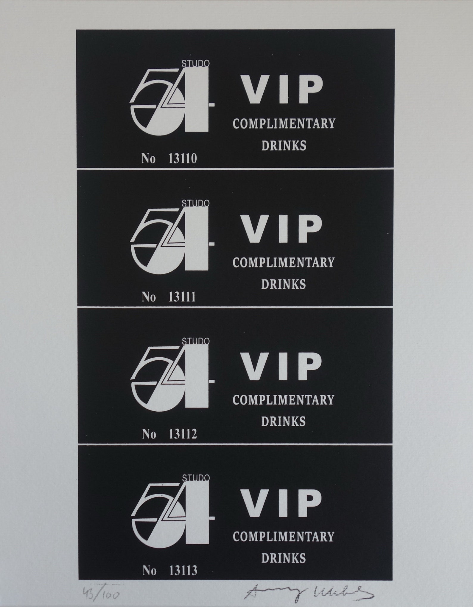 Fine POP ART Studio 54 Limited Edition Silkscreen Serigraph - Etsy