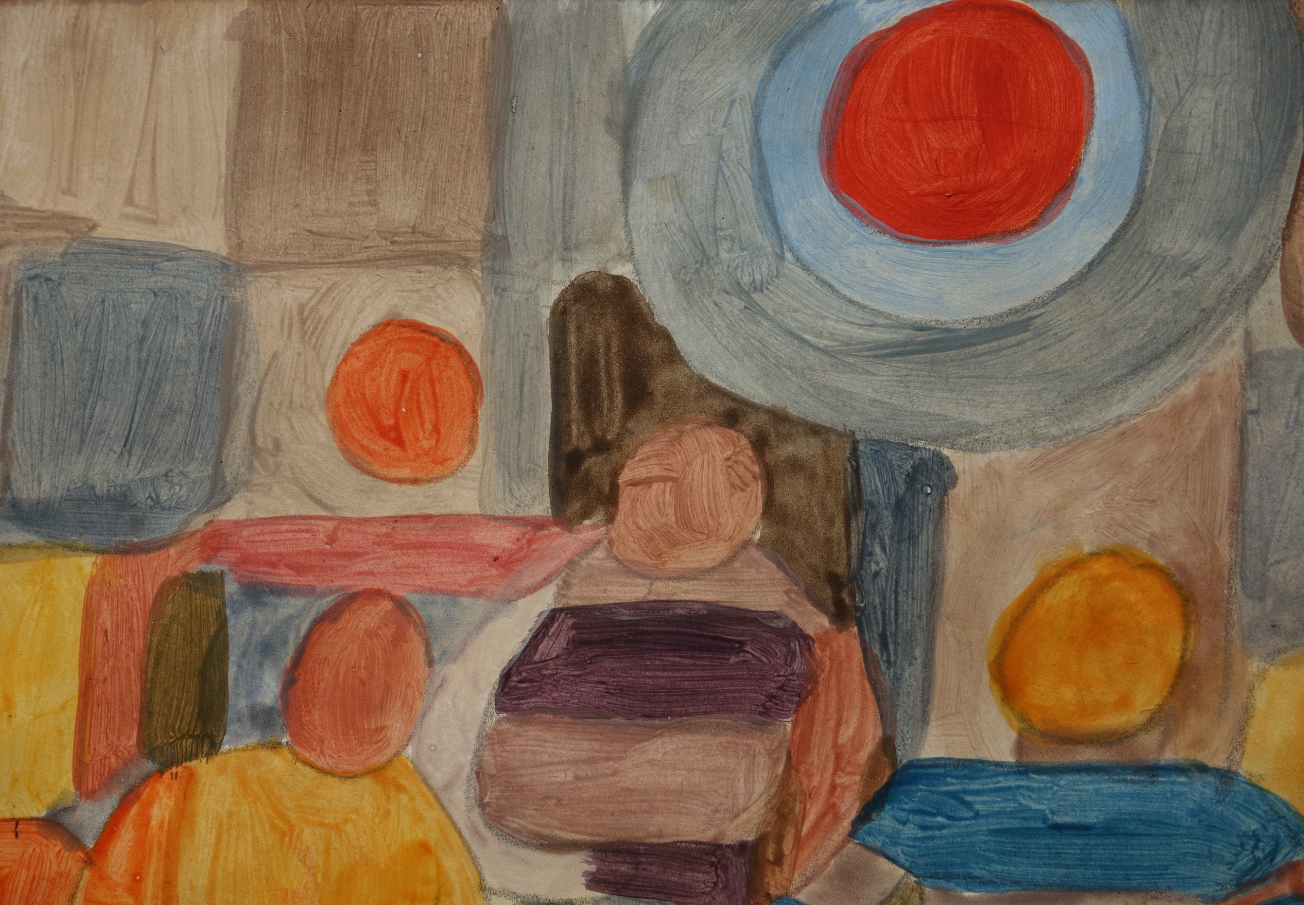 Fine French Cubism Picasso Era Original Figurative Landscape Painting ...