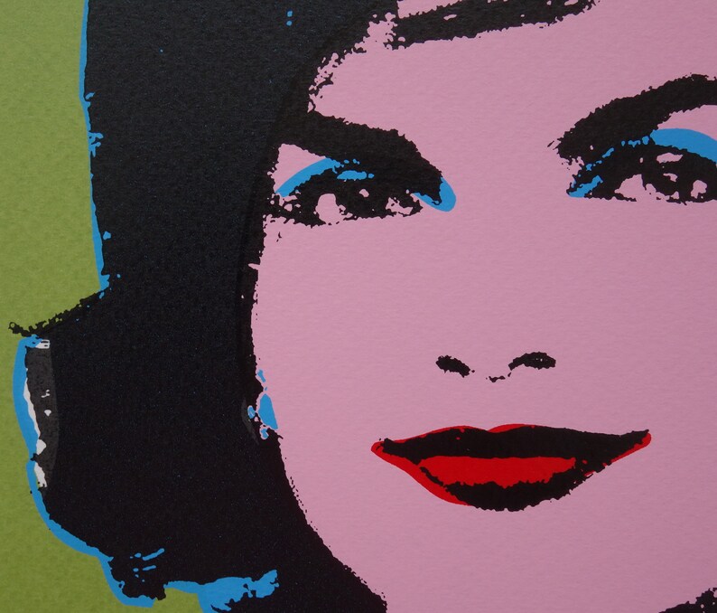 Fine POP ART Jackie Limited Edition Silkscreen Serigraph - Etsy