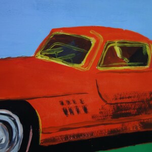 Fine Unique Pop Art Painting – Car, Signed, Andy Warhol - Etsy