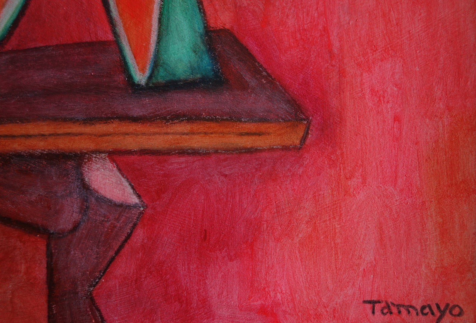 Fine Mexican Art Abstract Modernism Painting Portrait | Etsy