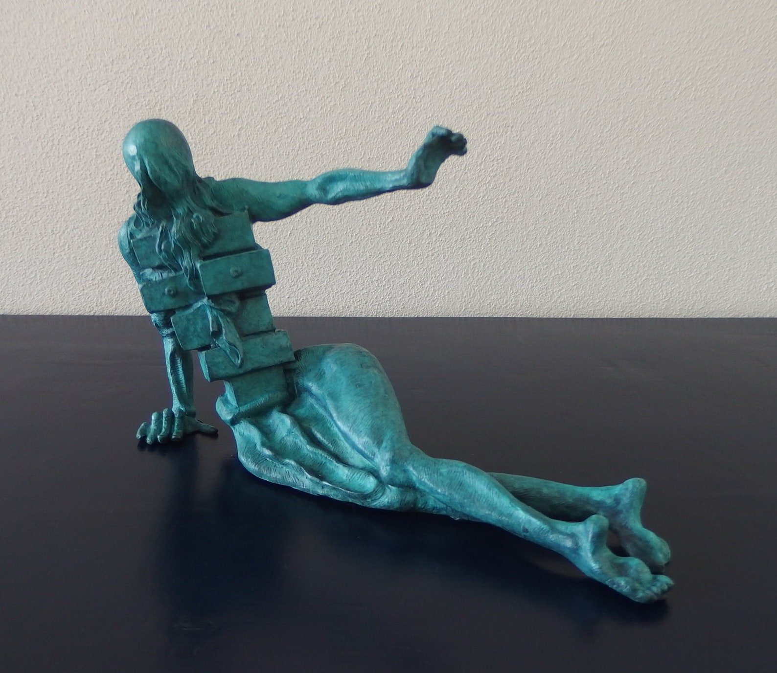 Offering Rare Surreal Bronze Sculpture Figure With Drawers - Etsy