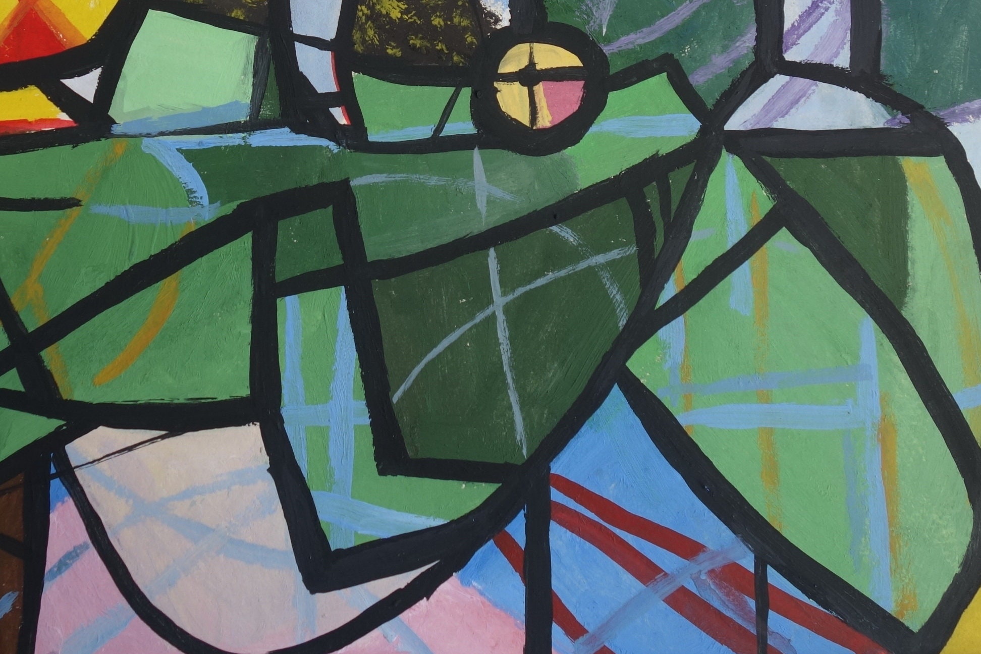 Remarkable French Cubist Still Life Painting, Picasso Braque Era ...