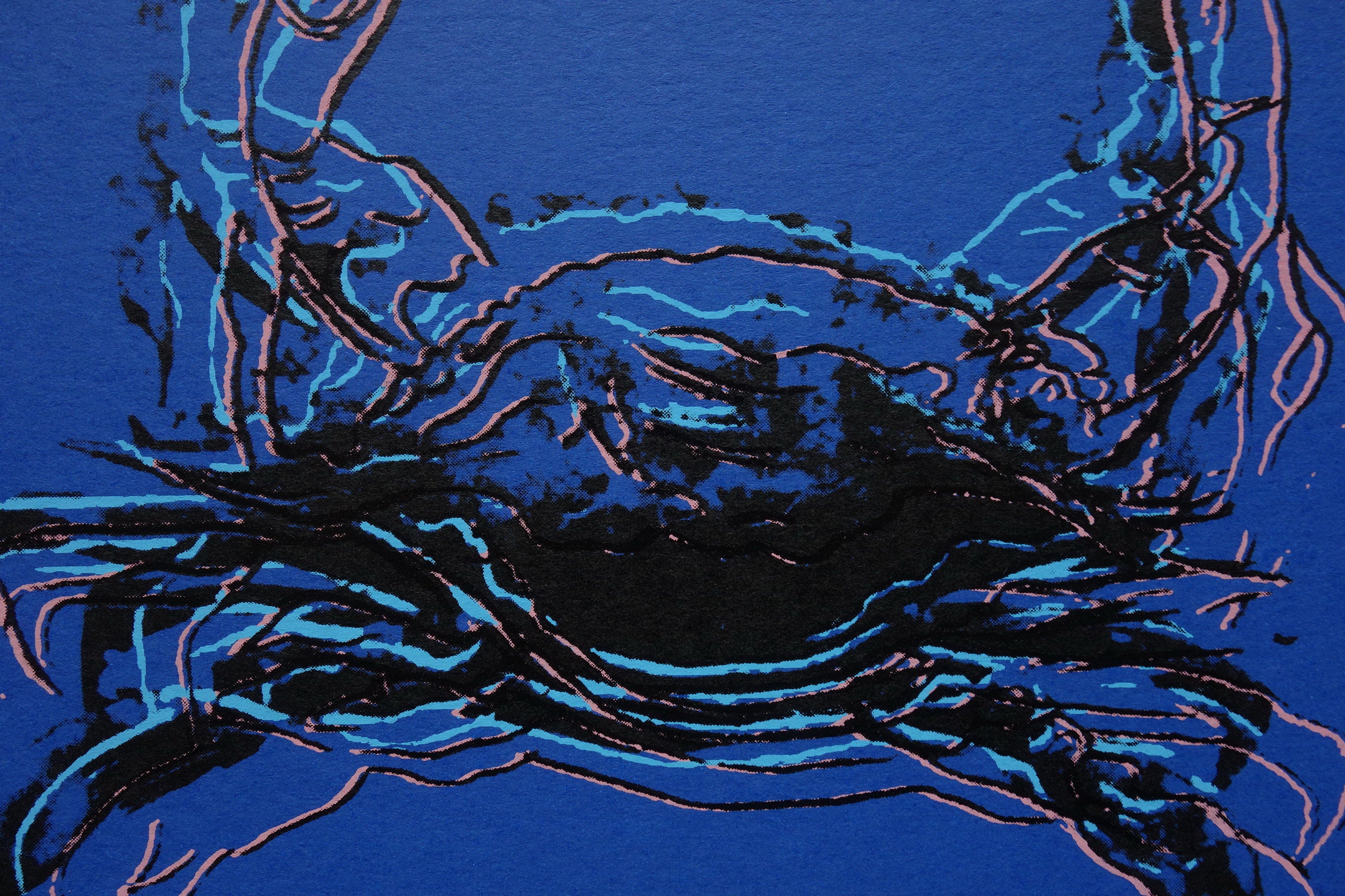 Fine POP ART Crab Limited Edition Silkscreen Serigraph - Etsy