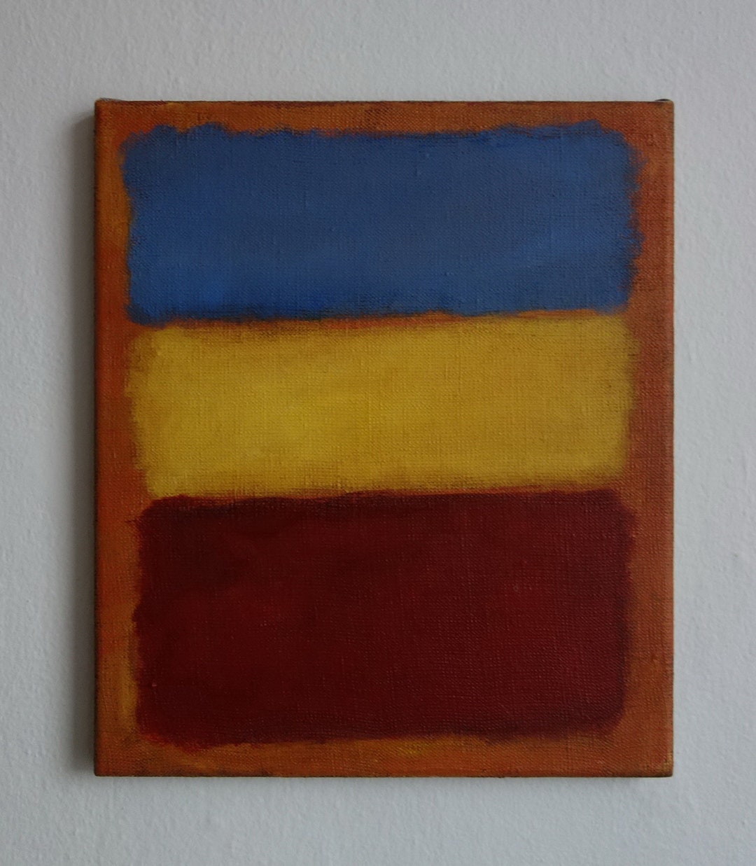 Fine American Abstract Expressionist Painting, Marked & Signed, Mark ...