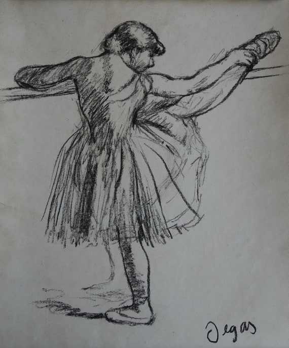 Degas Ballerina Sketches