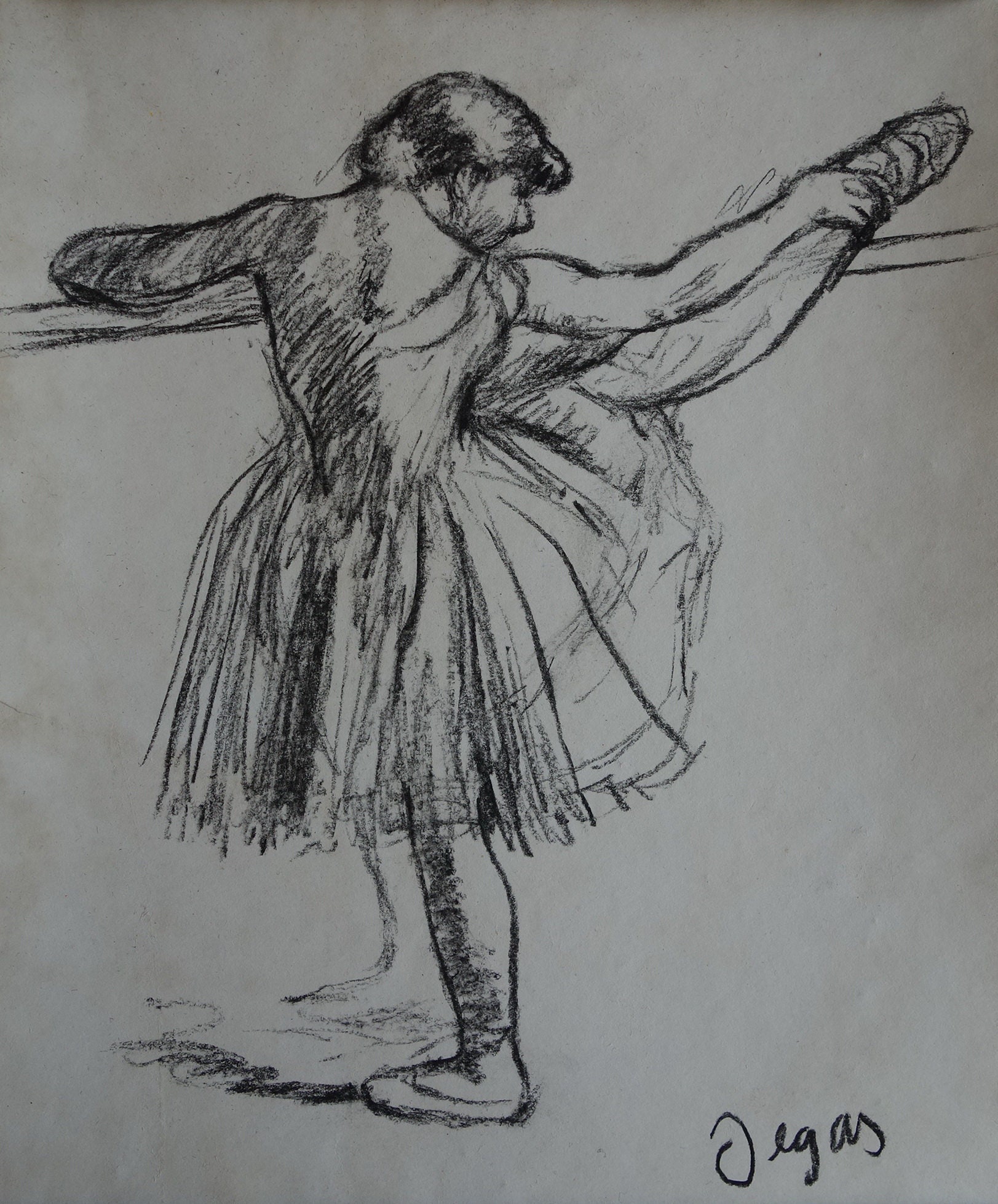 Degas Line Drawings