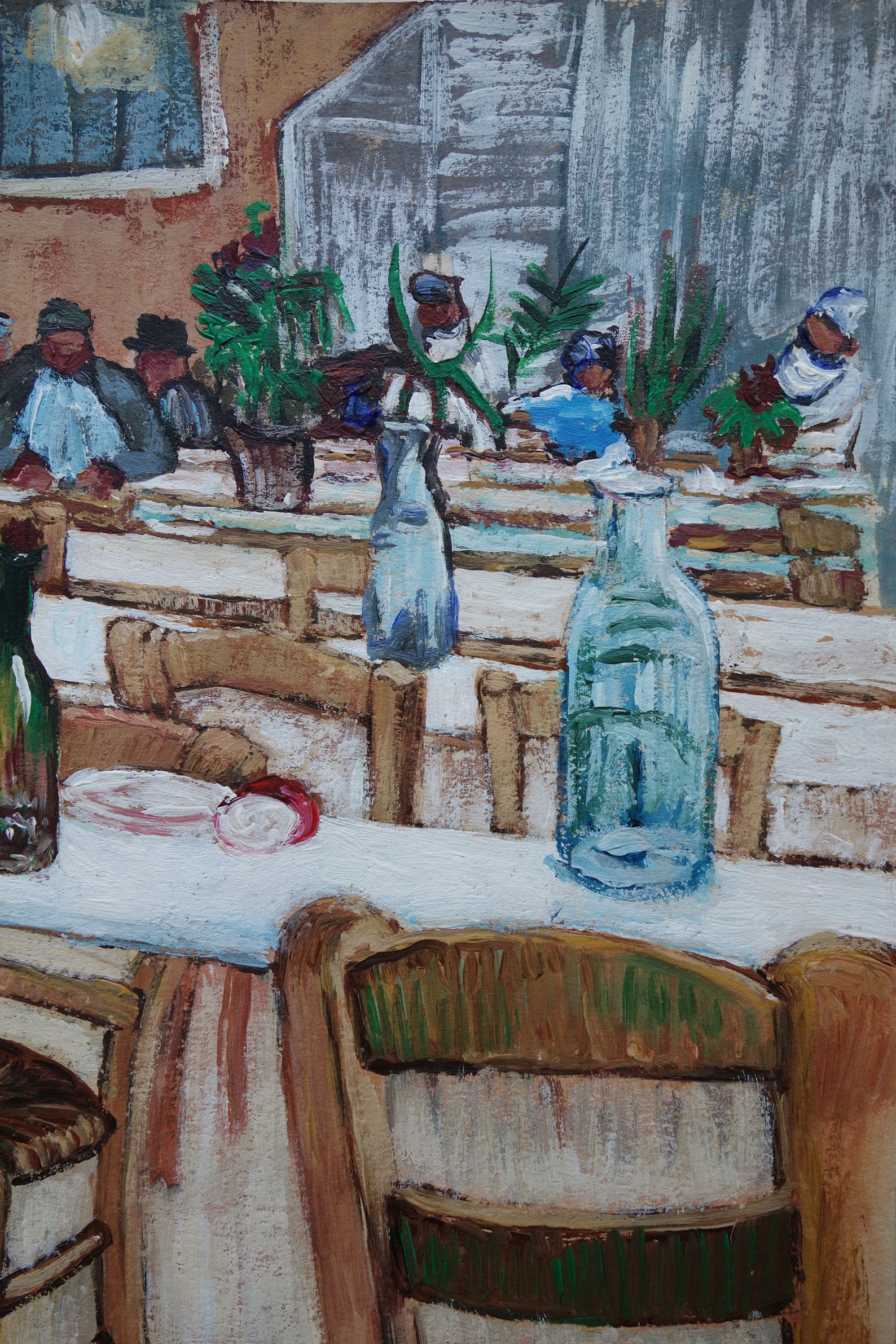 Fine Post Impressionist Oil Painting Interior Signed - Etsy