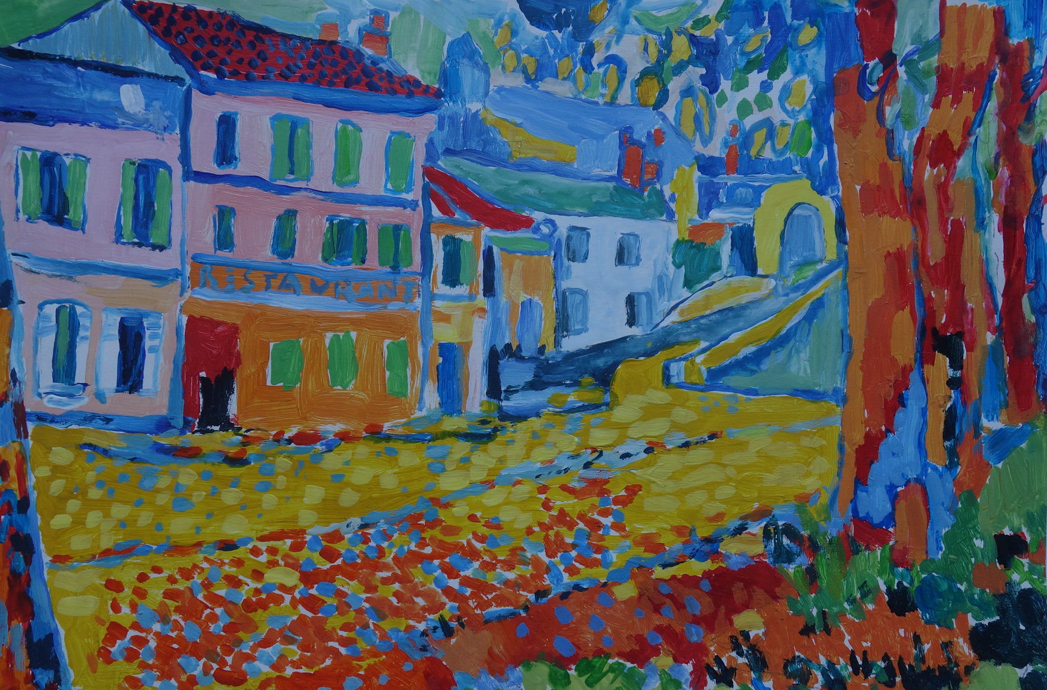 Fine French Fauvism Matisse Derain era original landscape | Etsy