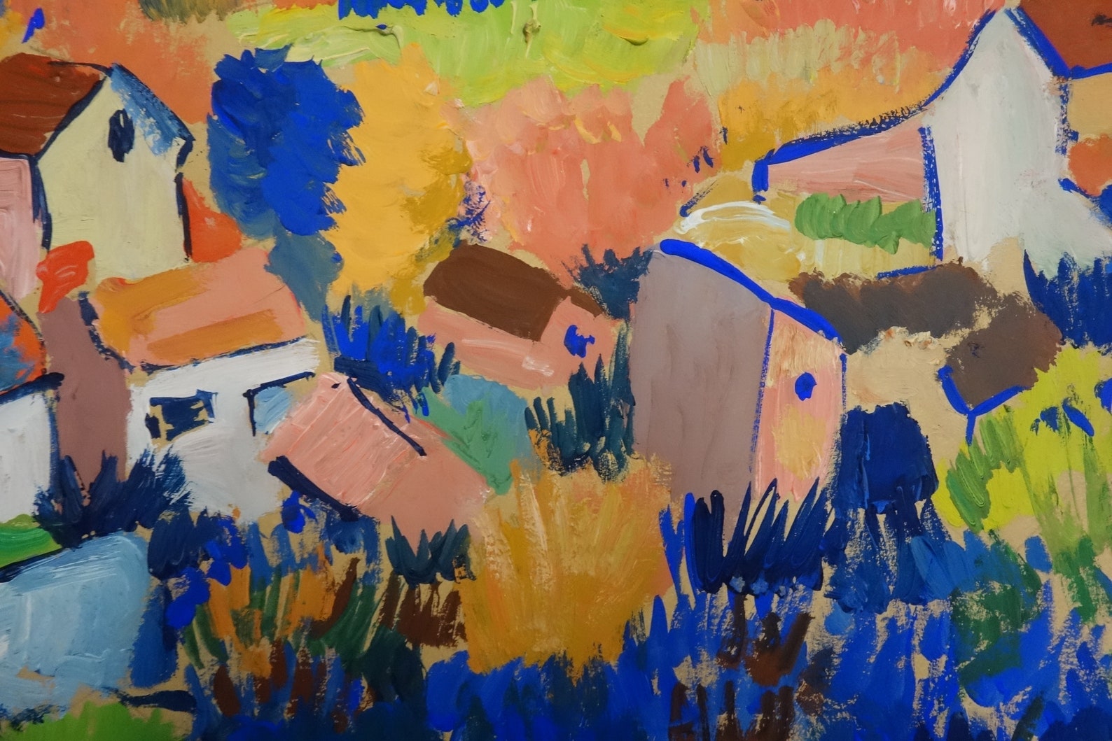Fine French Fauvism Matisse Derain Era Original Landscape - Etsy