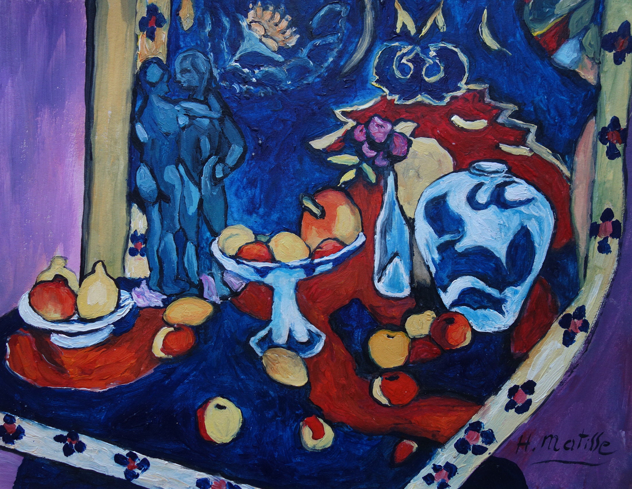 Fine Art, Rare Fauvist Painting – Still Life, Signed, Henri Matisse - Etsy