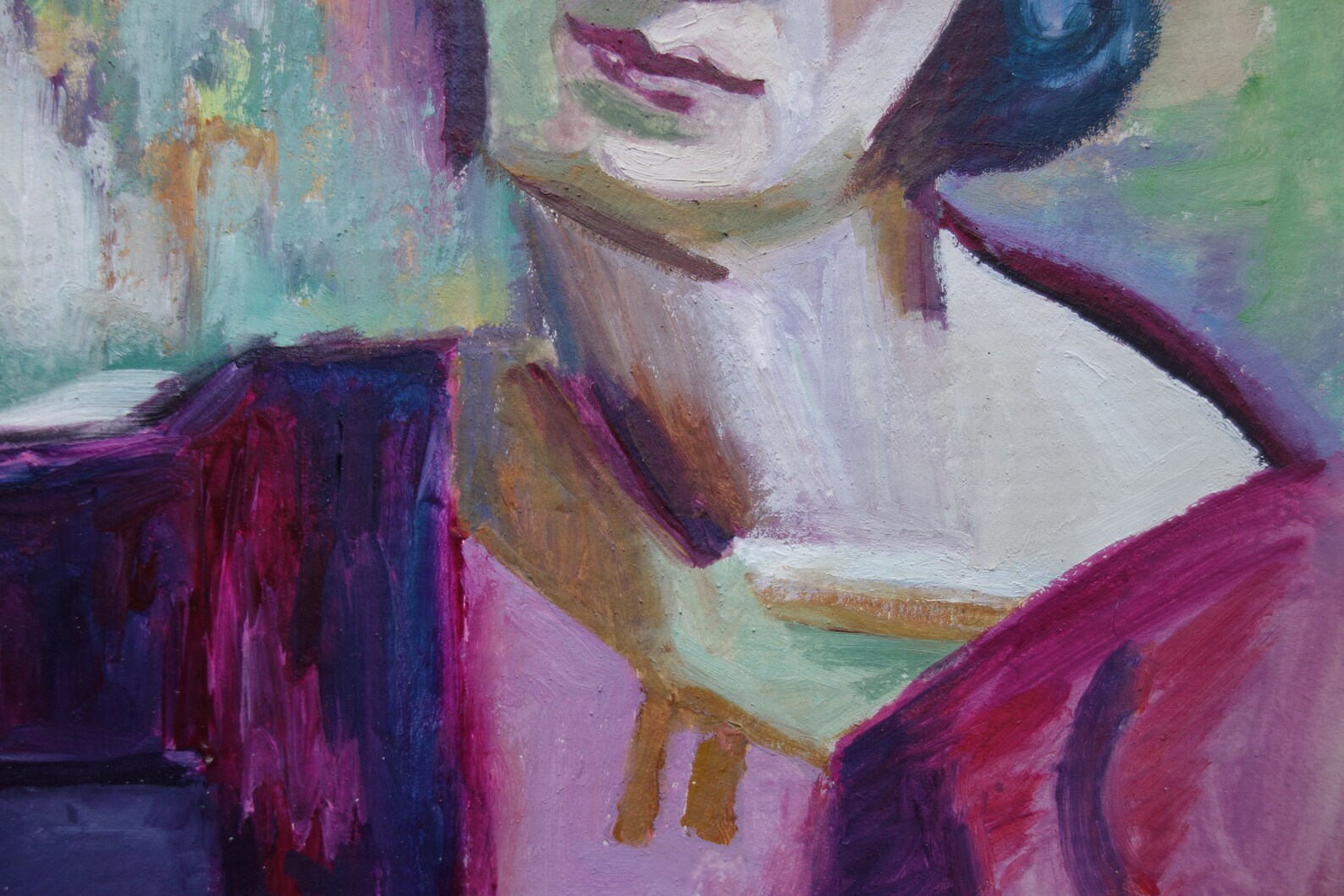 Fine French Cubism Picasso Era Original Portrait of a Woman - Etsy