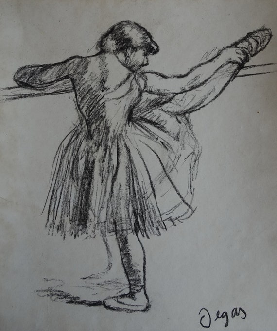 Degas Figure Drawings