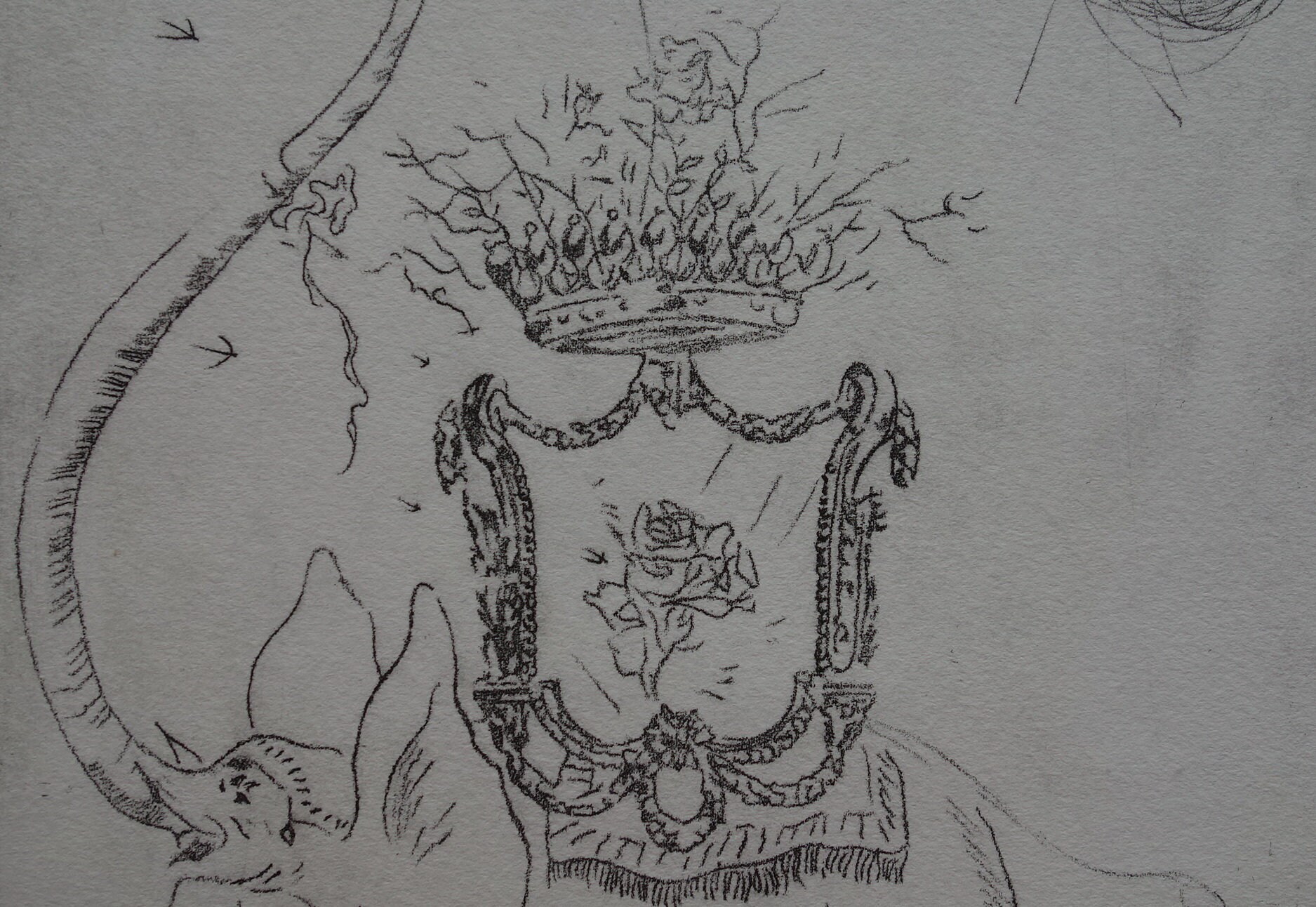 Fine Surreal Limited Edition Etching, Elephant, Salvador Dali, Signed ...