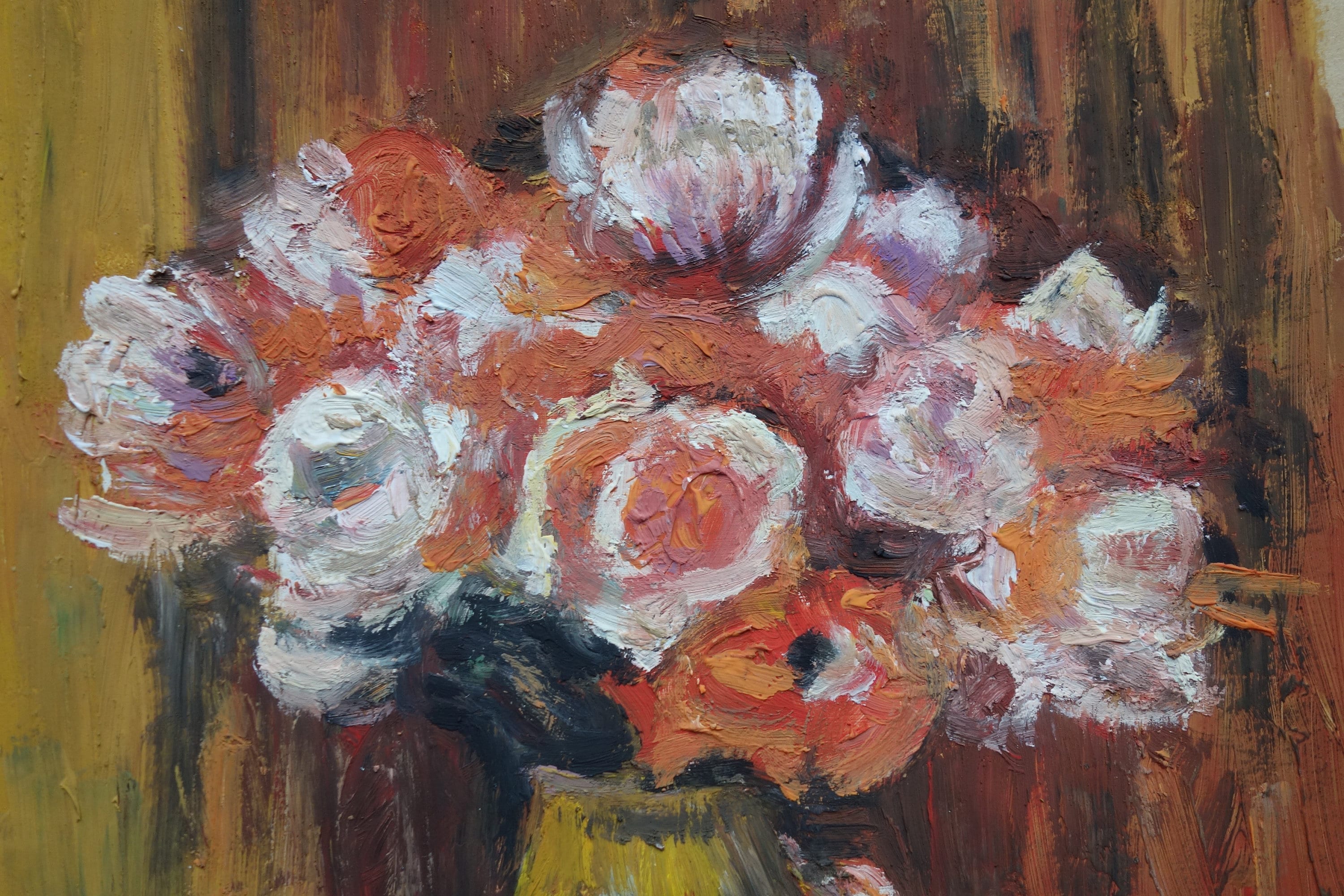 Fine Impressionist Painting, Still Life, After Pierre Auguste Renoir ...