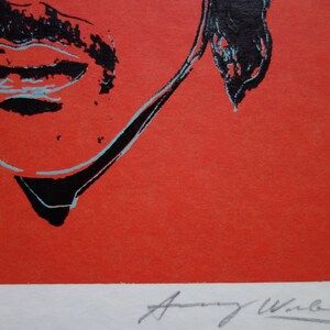 Fine POP ART Limited Edition Silkscreen Serigraph Portrait - Etsy