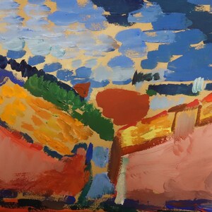 Fine French Fauvism Matisse Derain Era Original Landscape - Etsy