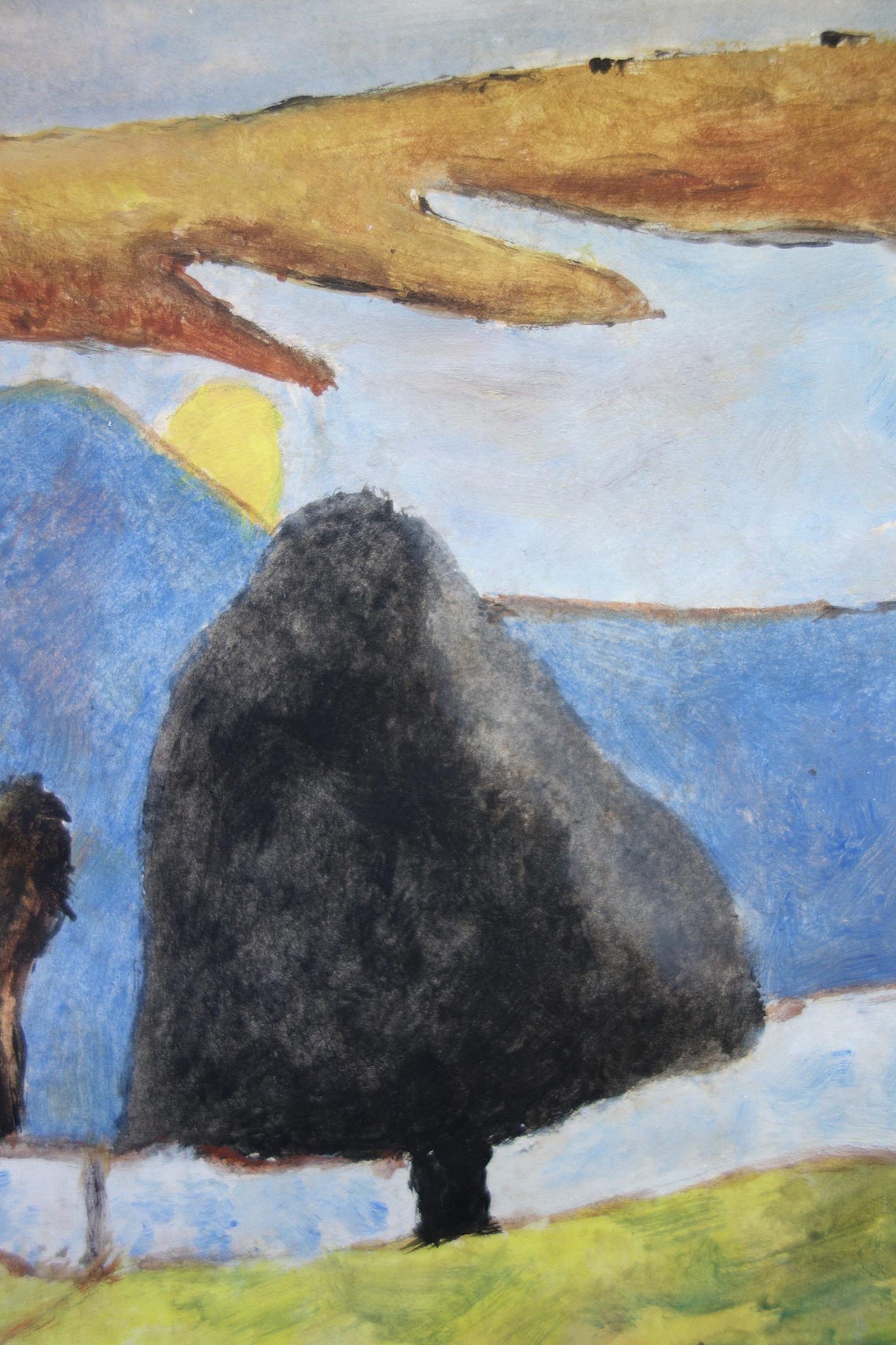 Early German Expressionism Kandinsky Era Original Oil Landscape ...