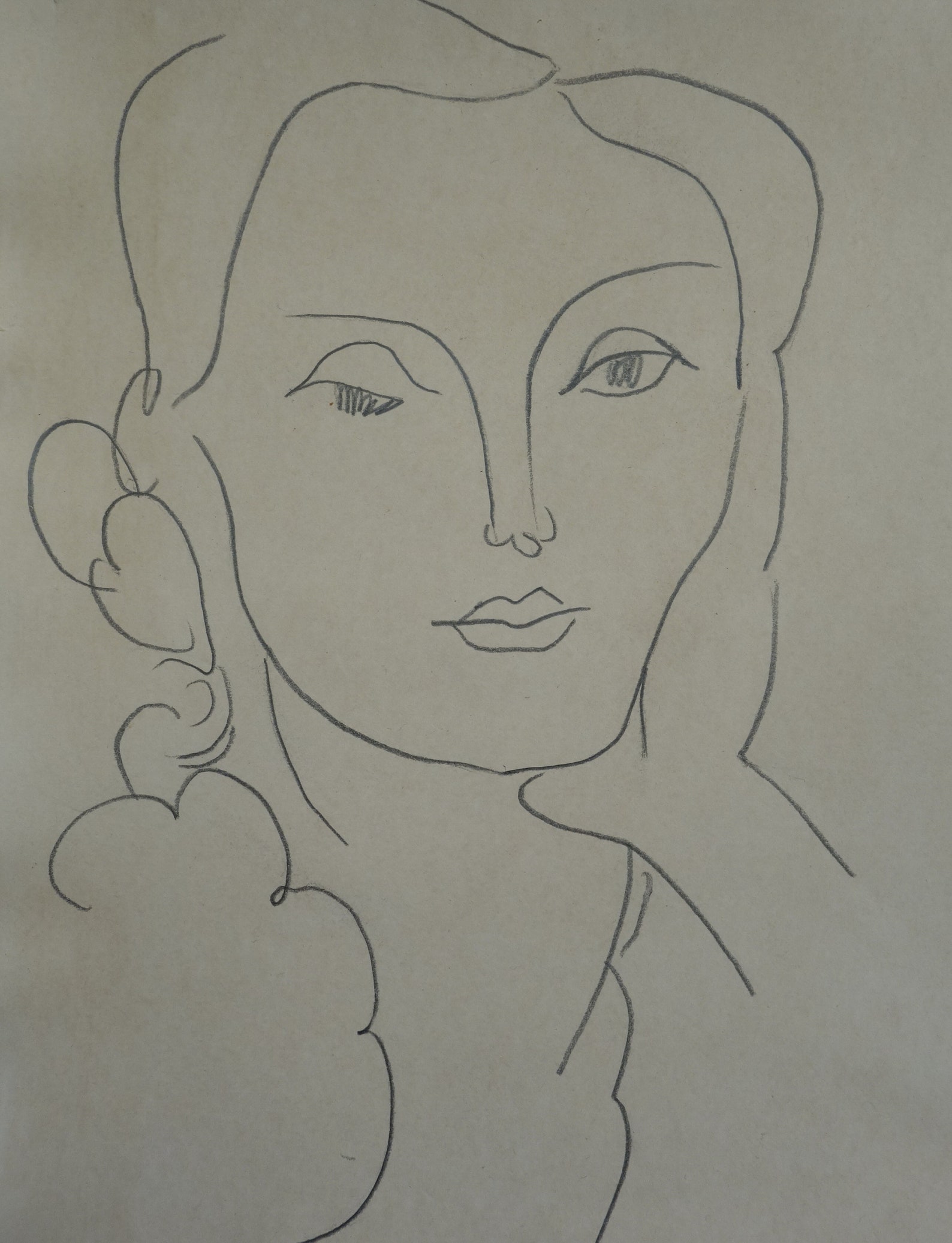 Interesting Fauvist Pencil Drawing Study Marked Signed - Etsy