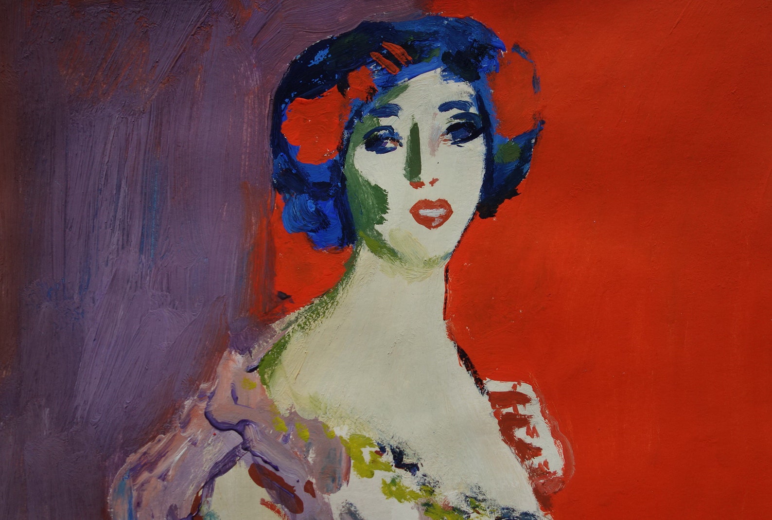 Early Expressionism Oil Portrait Painting Signed Matisse - Etsy