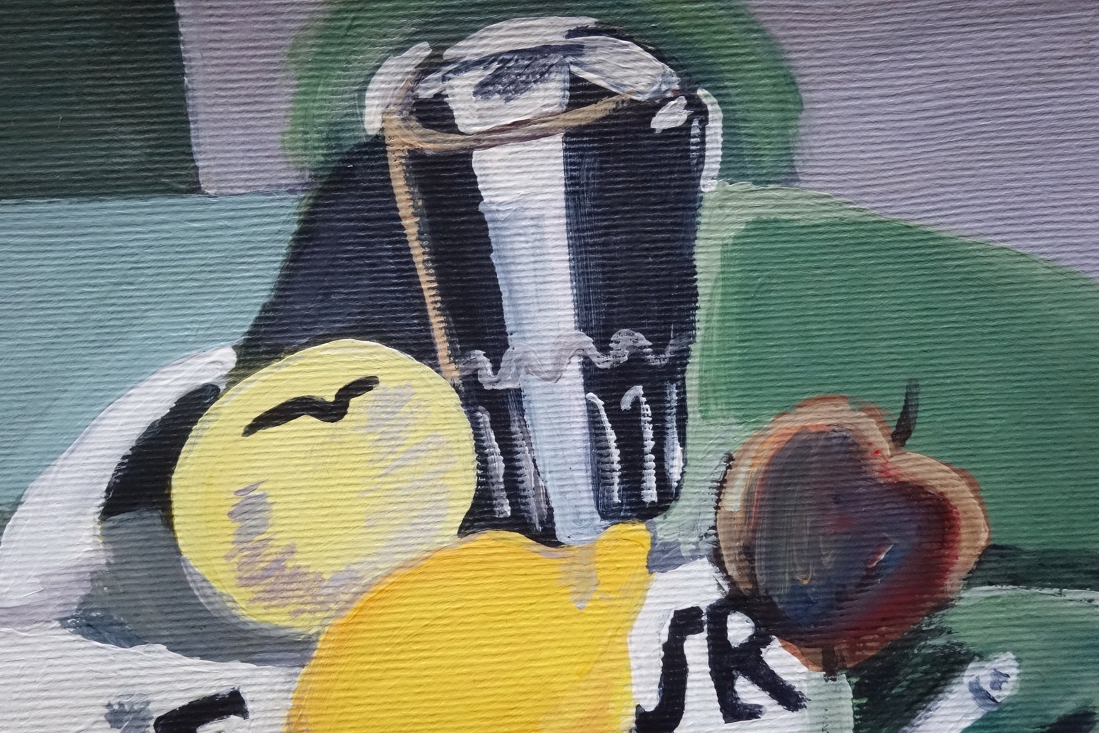 Remarkable French Cubist Still Life Painting, Picasso Braque Era ...
