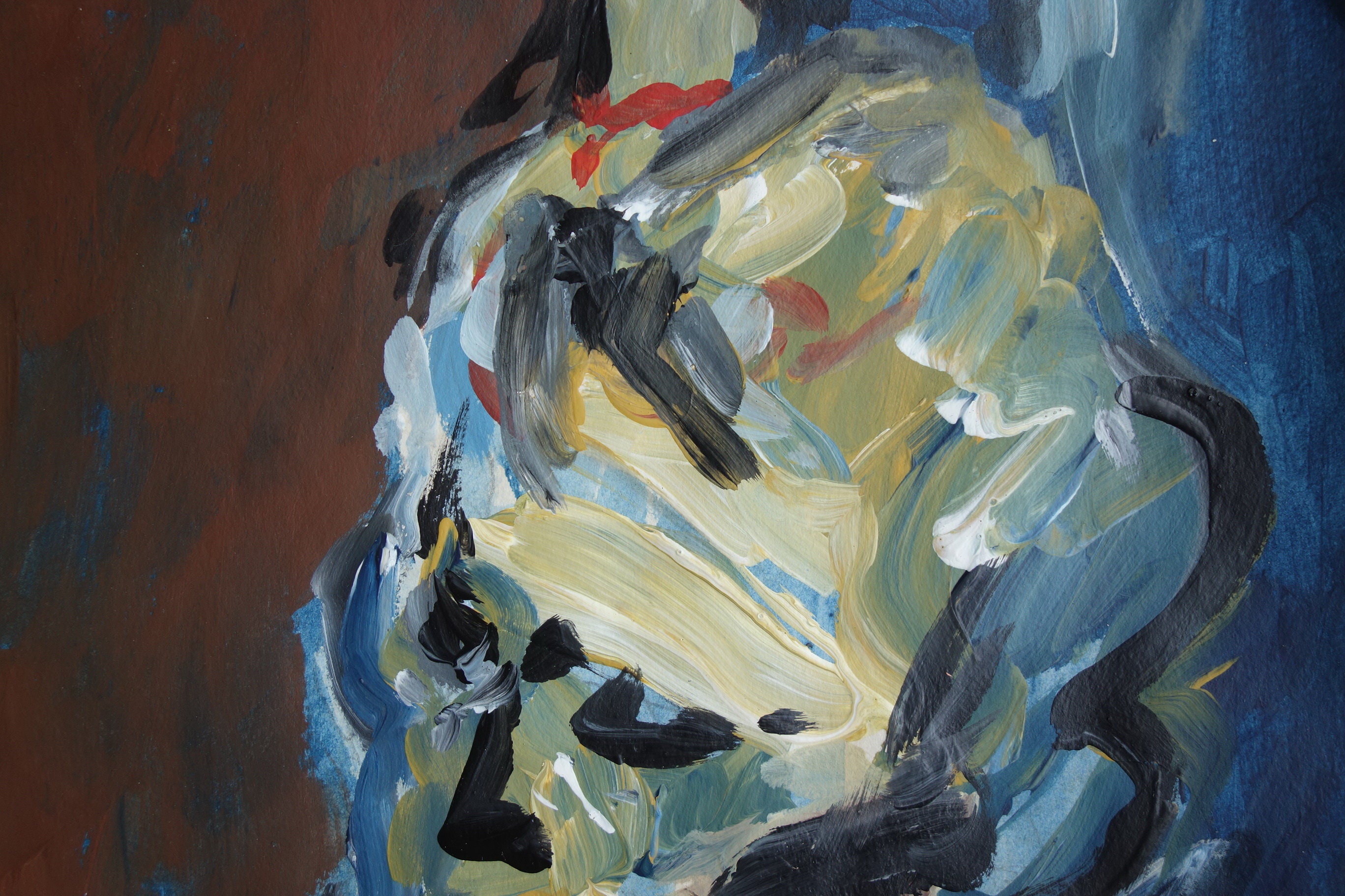 Fine British Expressionist Painting Portrait, Signed, Marked - Etsy