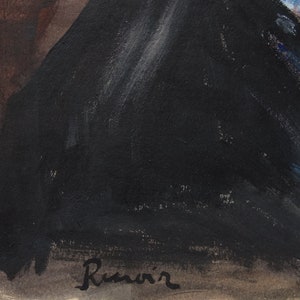 Fine Art, Rare Impressionist Painting – Portrait, Signed, Pierre ...