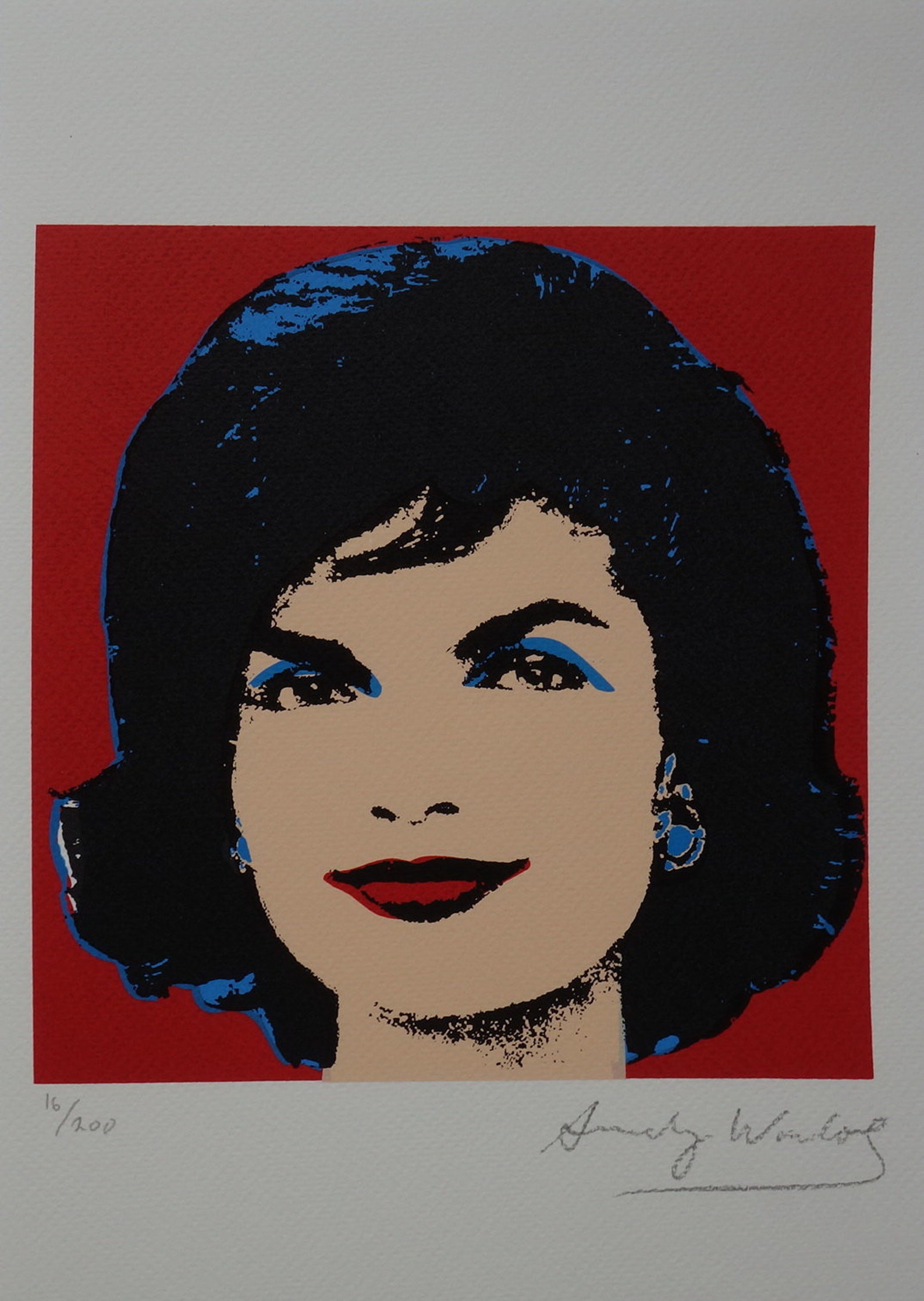 Fine POP ART Jackie Limited Edition Silkscreen Serigraph - Etsy