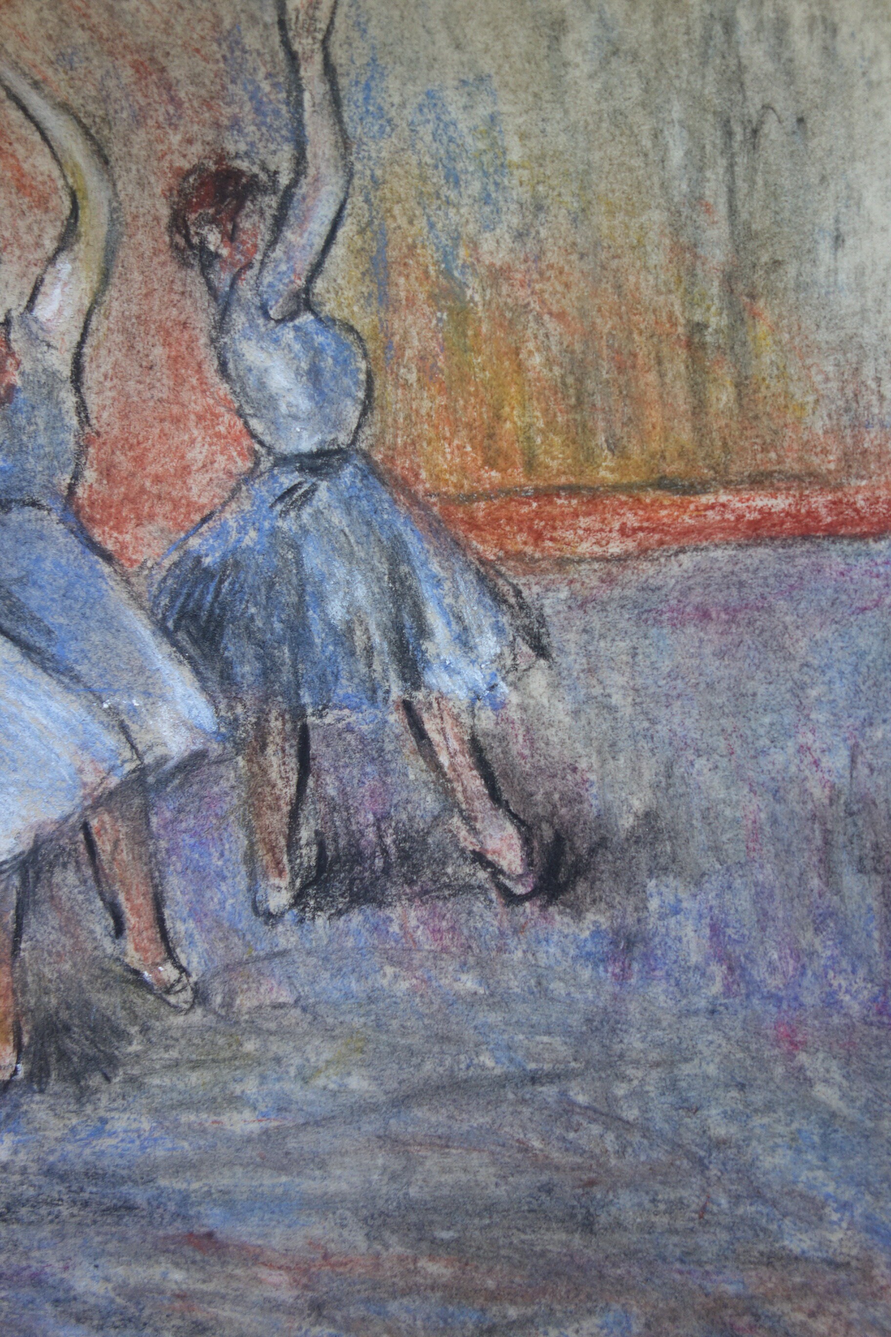 Fine Impressionist Painting Ballet Dancers After Edgar Degas - Etsy